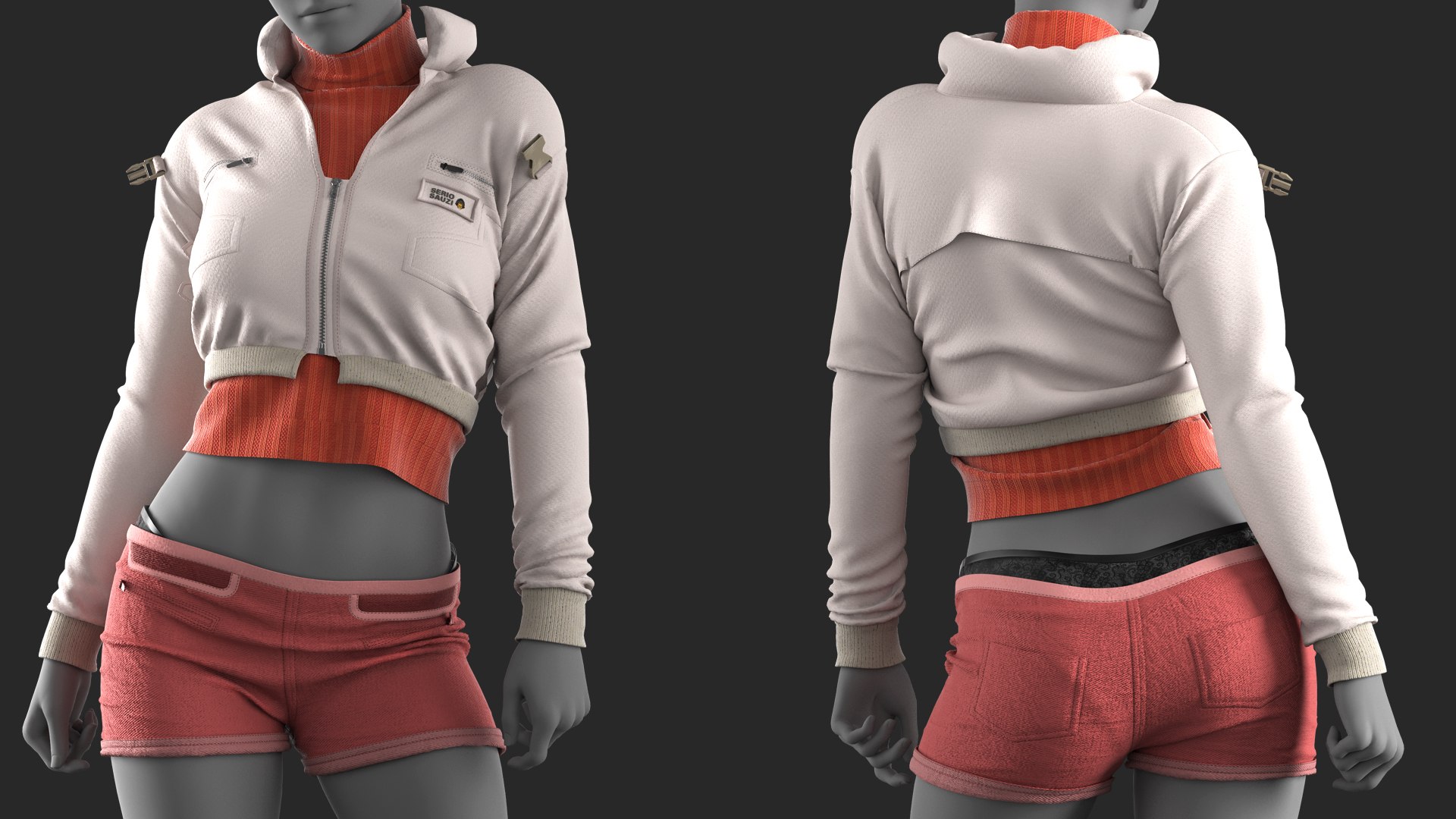 Marvelous Designer Project file - Video Process 3D 모델 - TurboSquid 2053322