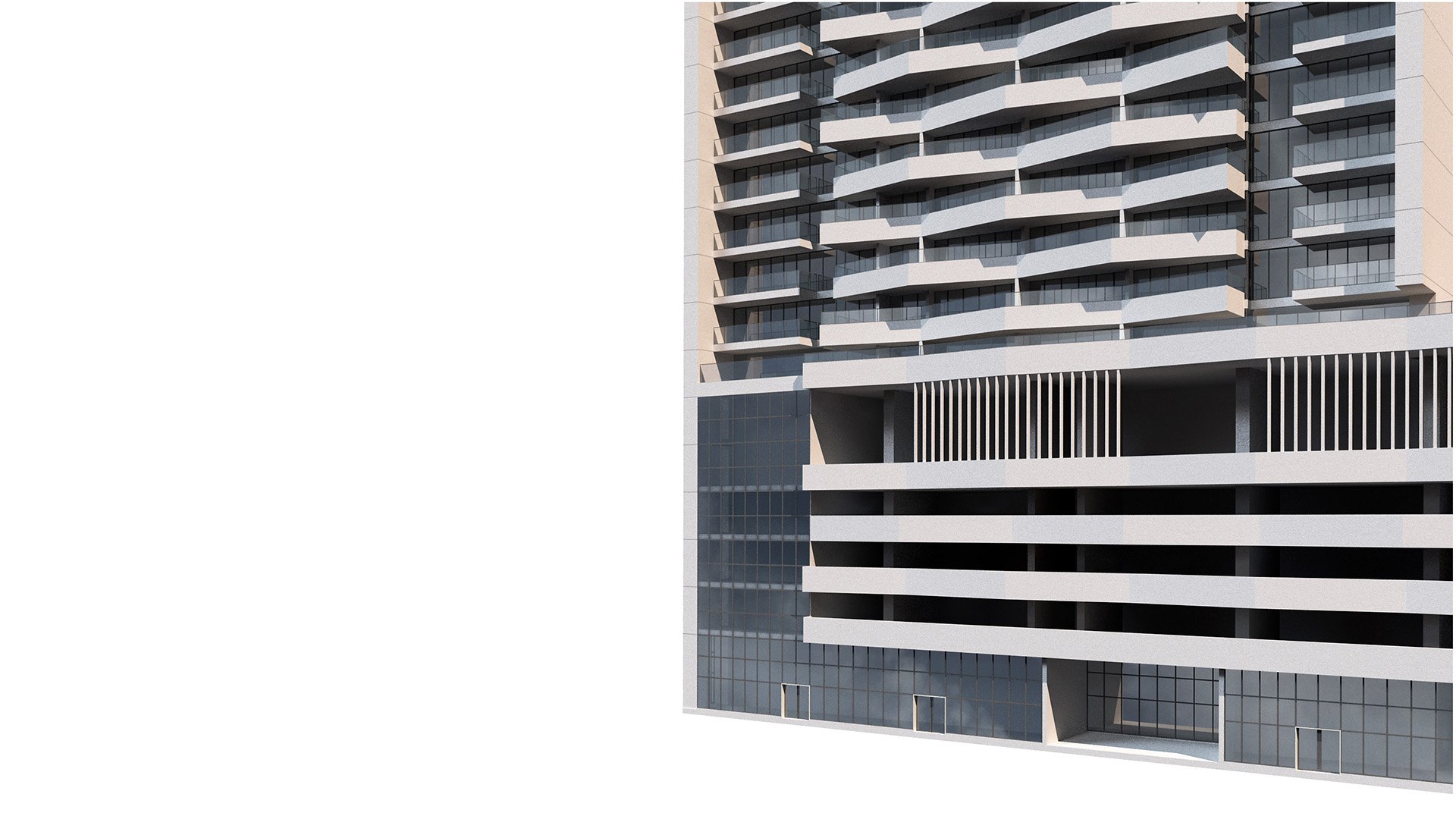 Bloom Heights Tower In Jumeirah Village Dubai Skyscrapper Model ...