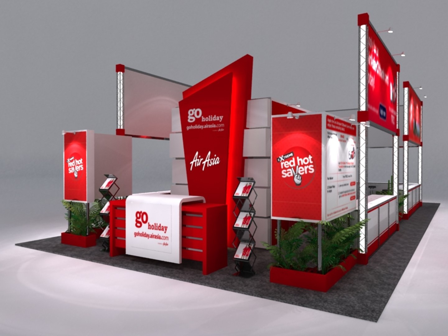 Airasia 6 X 12 3D Model - TurboSquid 1551979