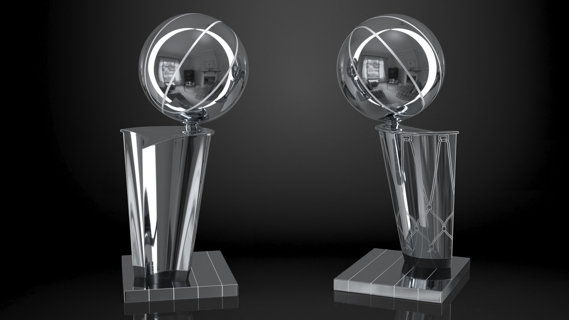 3D Basketball Trophy model - TurboSquid 1848619