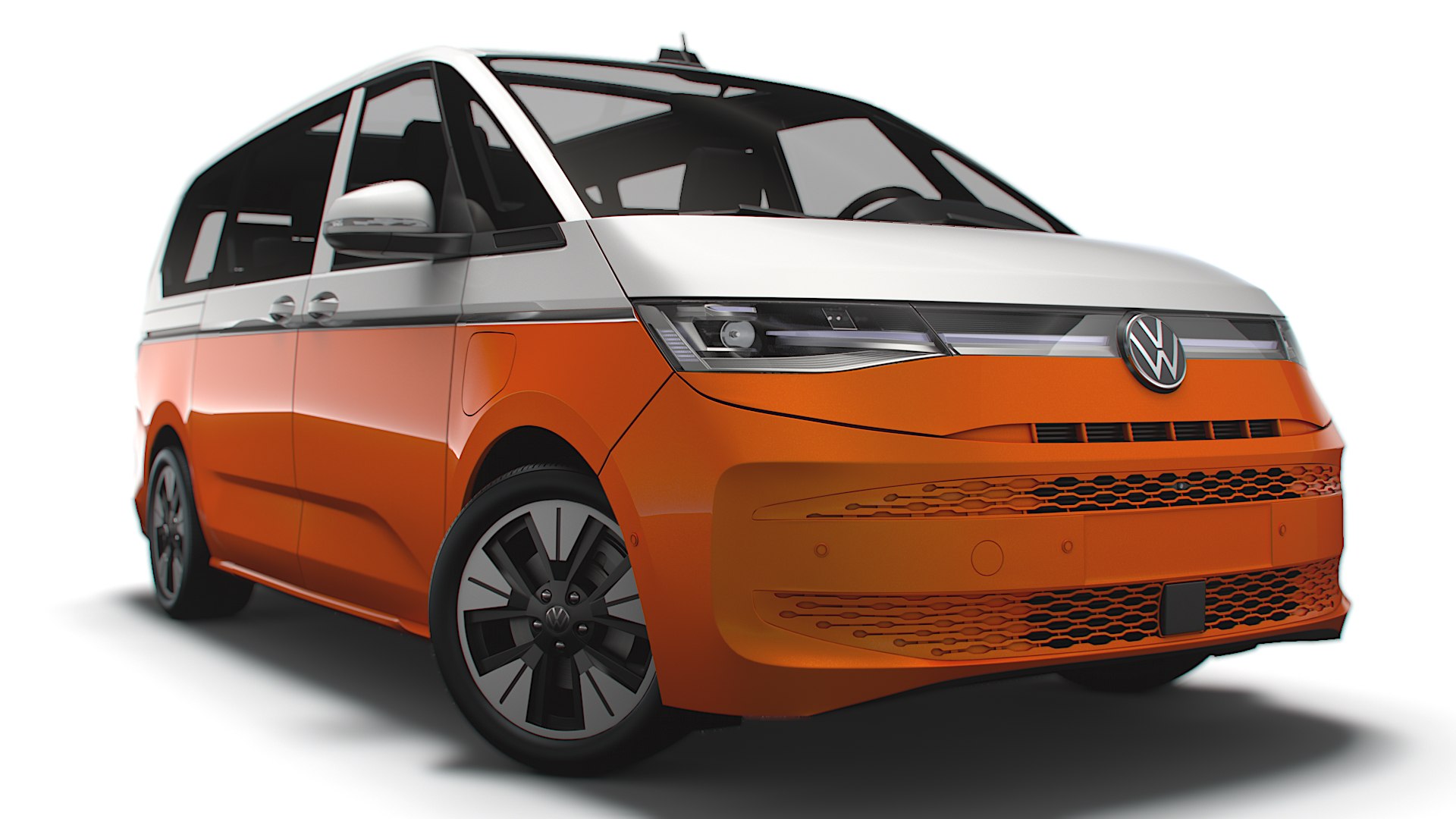 Volkswagen Multivan eHybrid Long T7 2023 3D model - TurboSquid 1924071