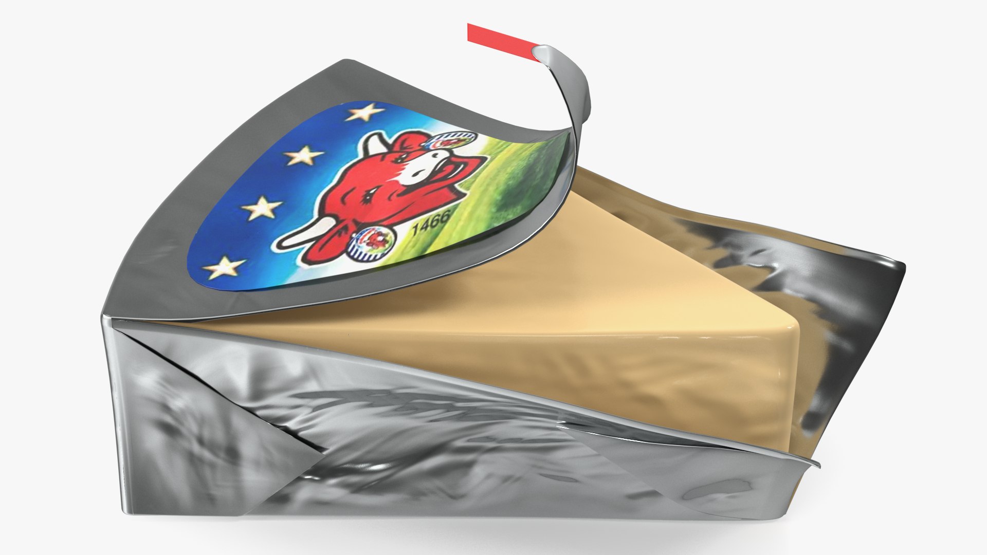 Triangle Cheese Laughing Cow Original Open 3D - TurboSquid 2156961