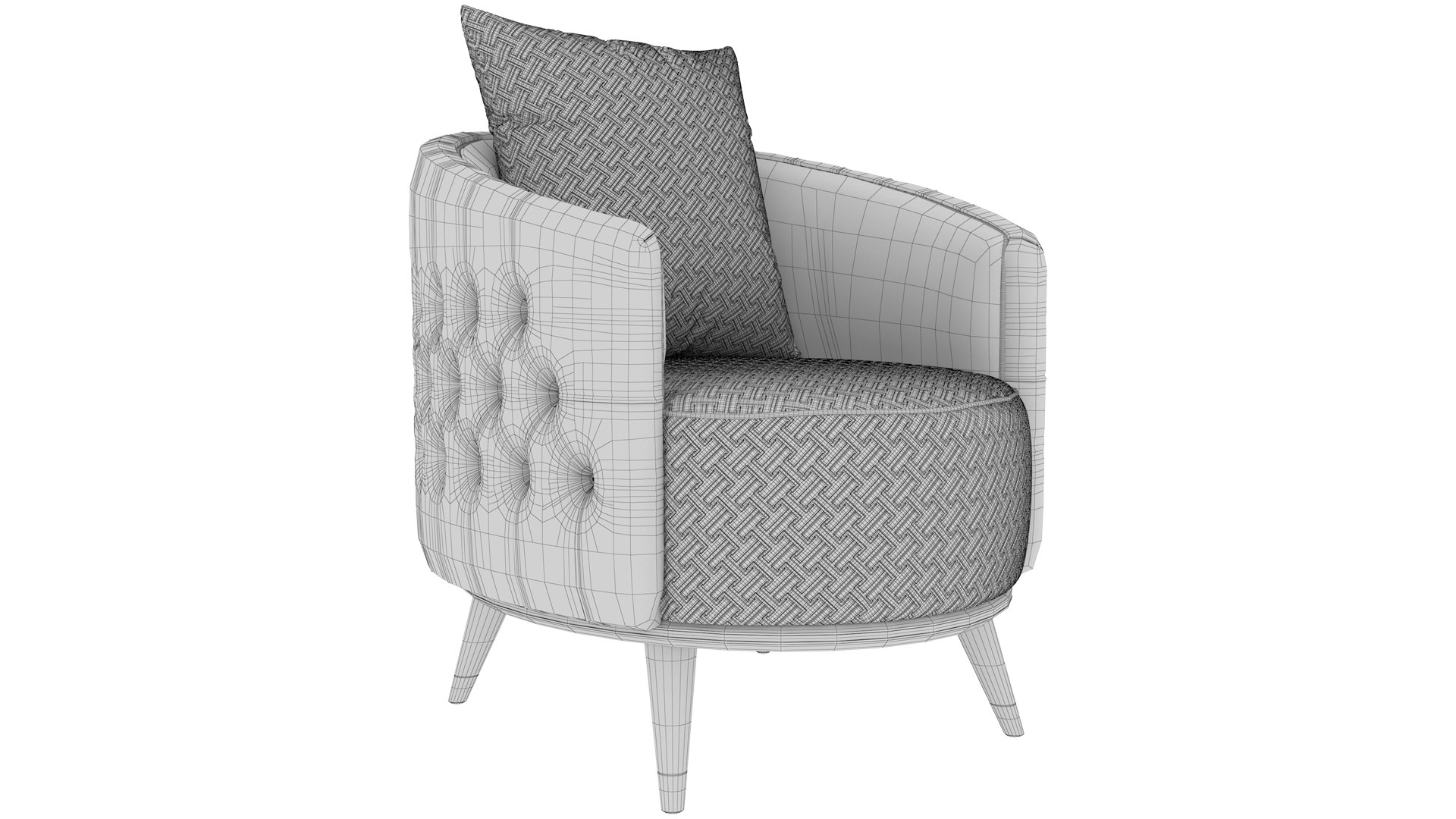 COCO ARMCHAIR 3D - TurboSquid 1991867