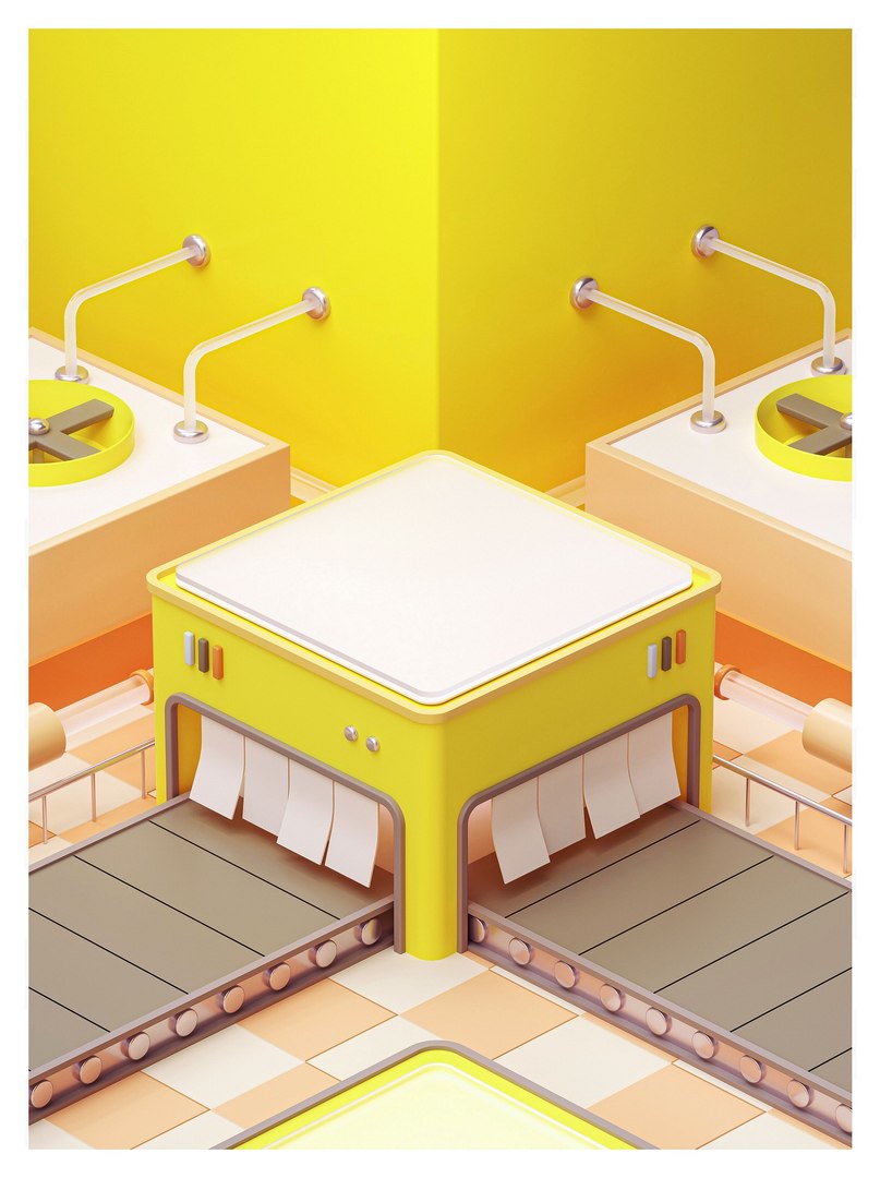 3D Warm color FMCG food - TurboSquid 2044631