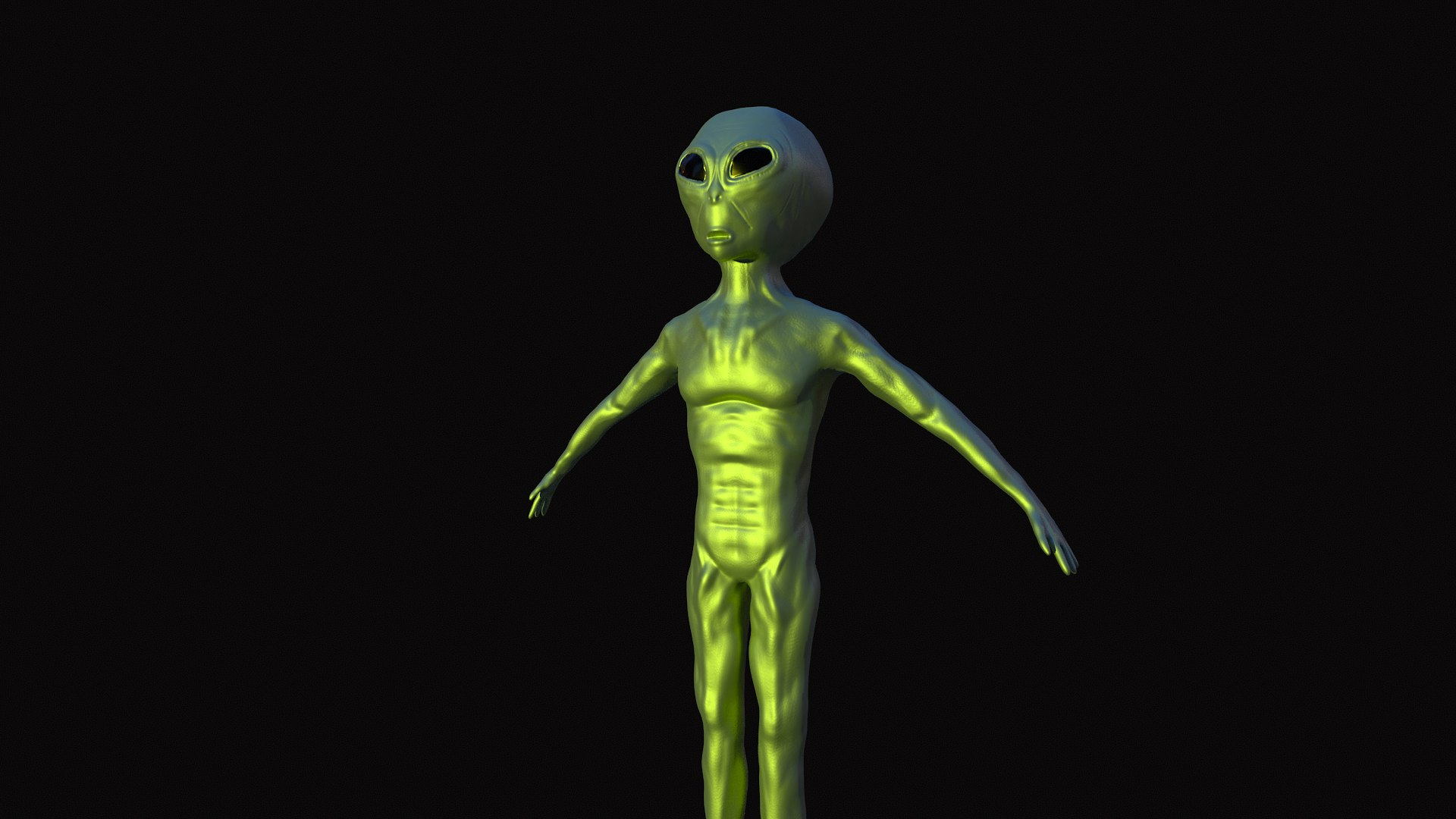 3D Alien - TurboSquid 1964409