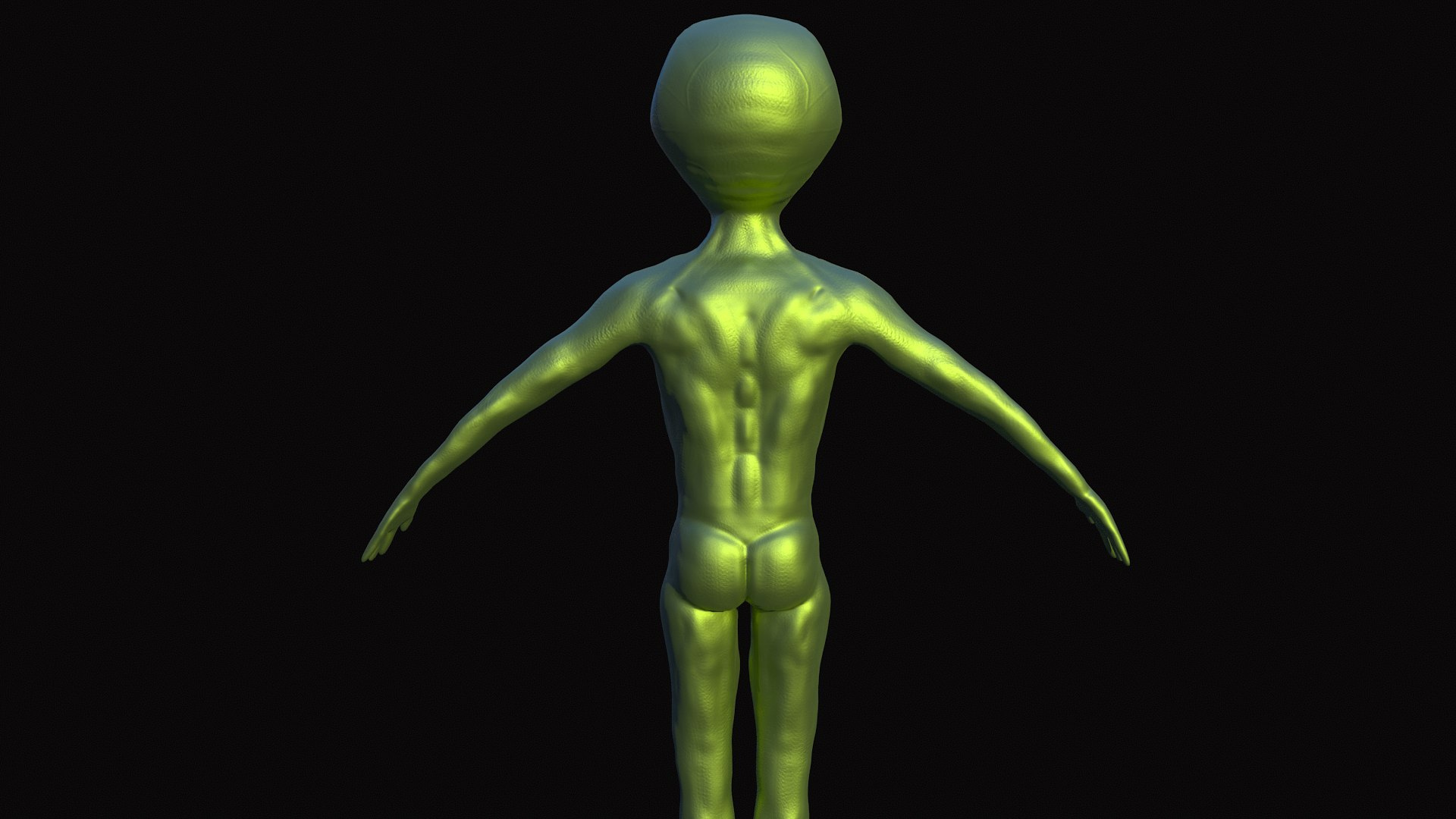 3D Alien - TurboSquid 1964409