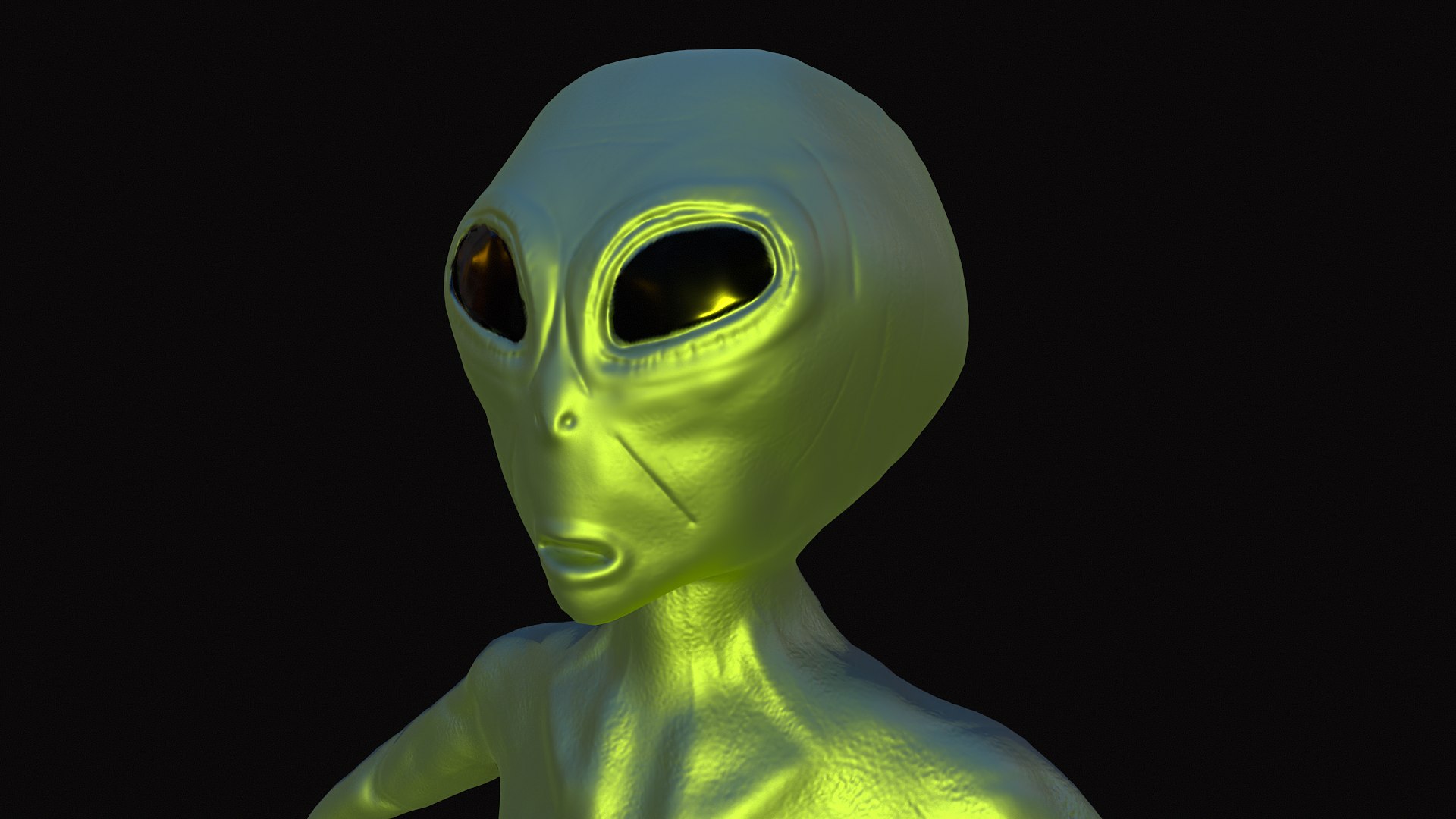 3D Alien - TurboSquid 1964409