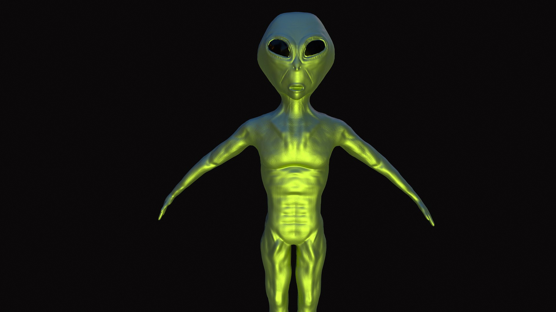 3D Alien - TurboSquid 1964409