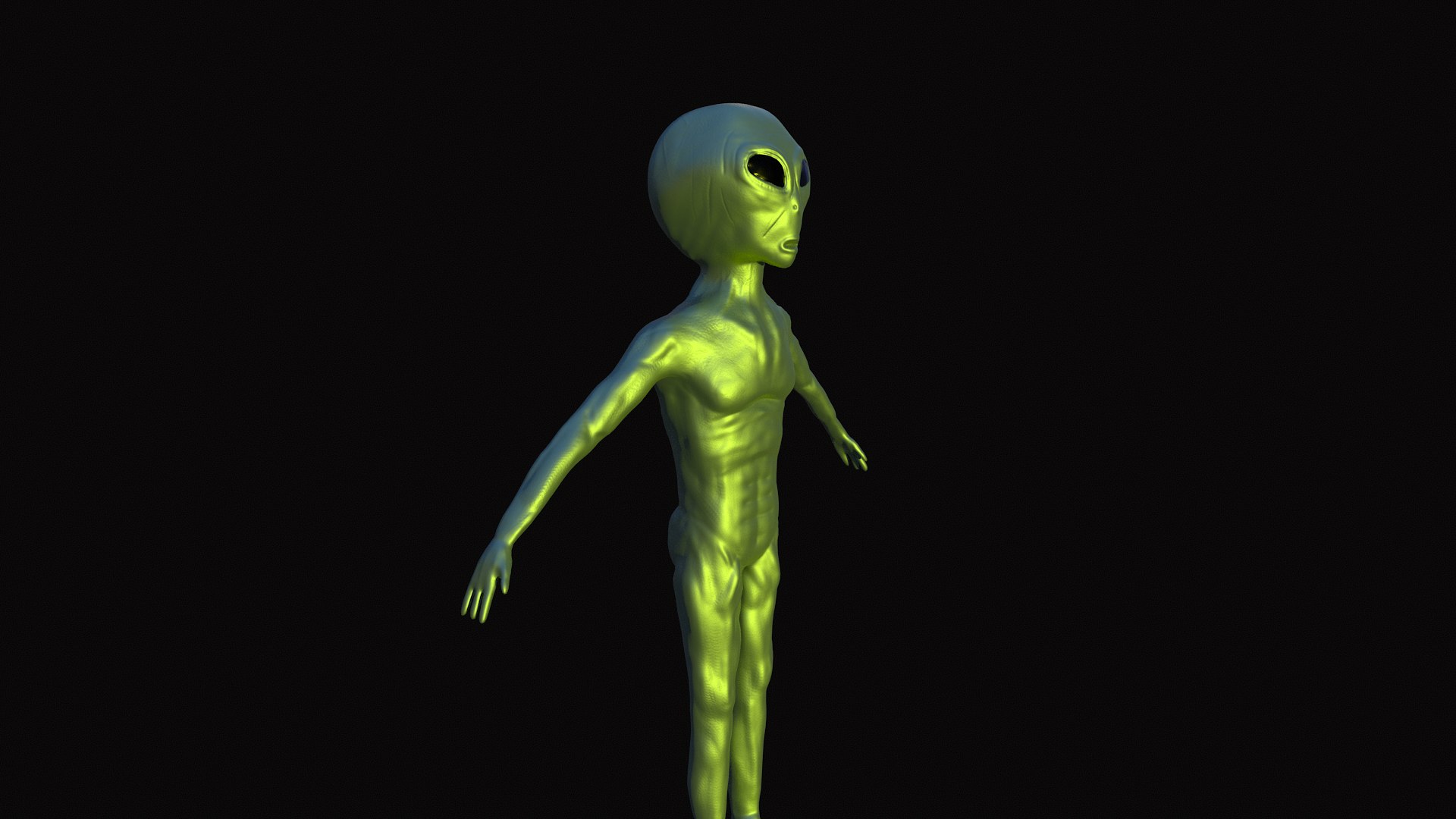3D Alien - TurboSquid 1964409