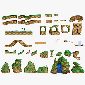 Animated Sonic Mania Sonic Sprites Berlindadaddy 3D Models For Download ...