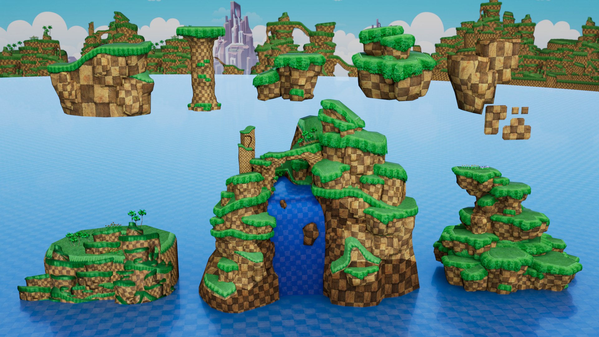 3D Sonic BUILDER Model - TurboSquid 1953802