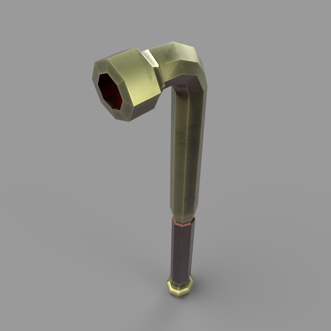 Stylized Metal Pipe Weapon 3D Model - TurboSquid 1523275