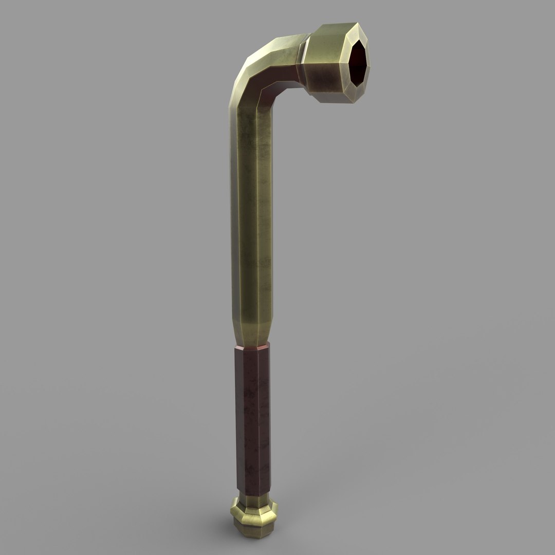 Stylized Metal Pipe Weapon 3D Model - TurboSquid 1523275