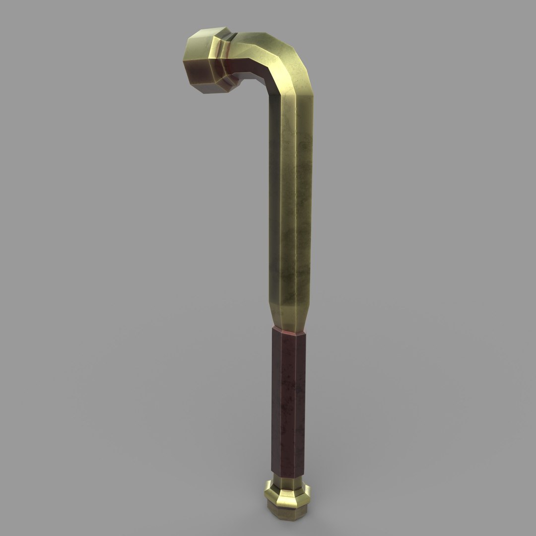 Stylized Metal Pipe Weapon 3D Model - TurboSquid 1523275