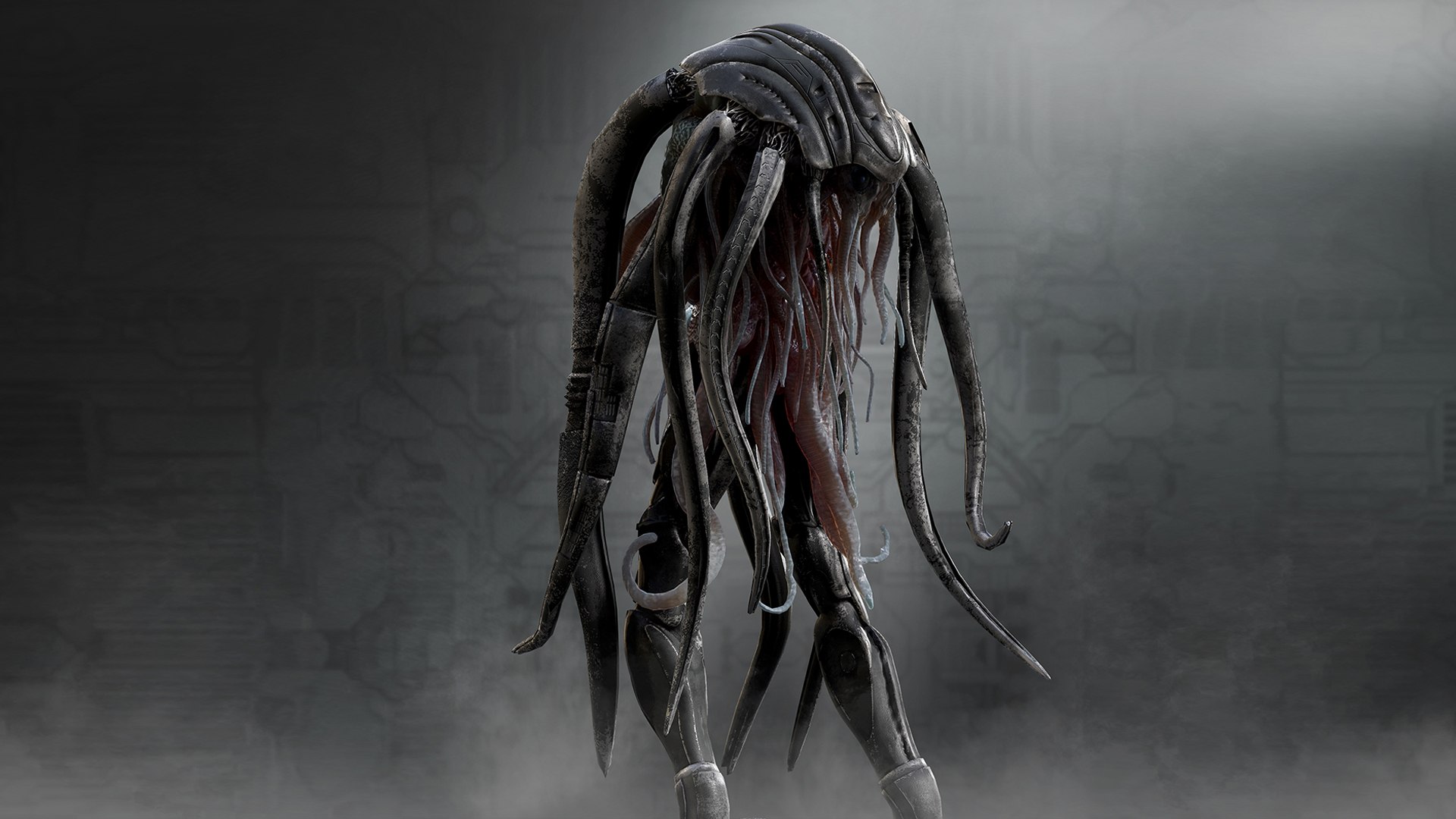 Sci Fi Alien Octopus 3D Model - TurboSquid 2381875