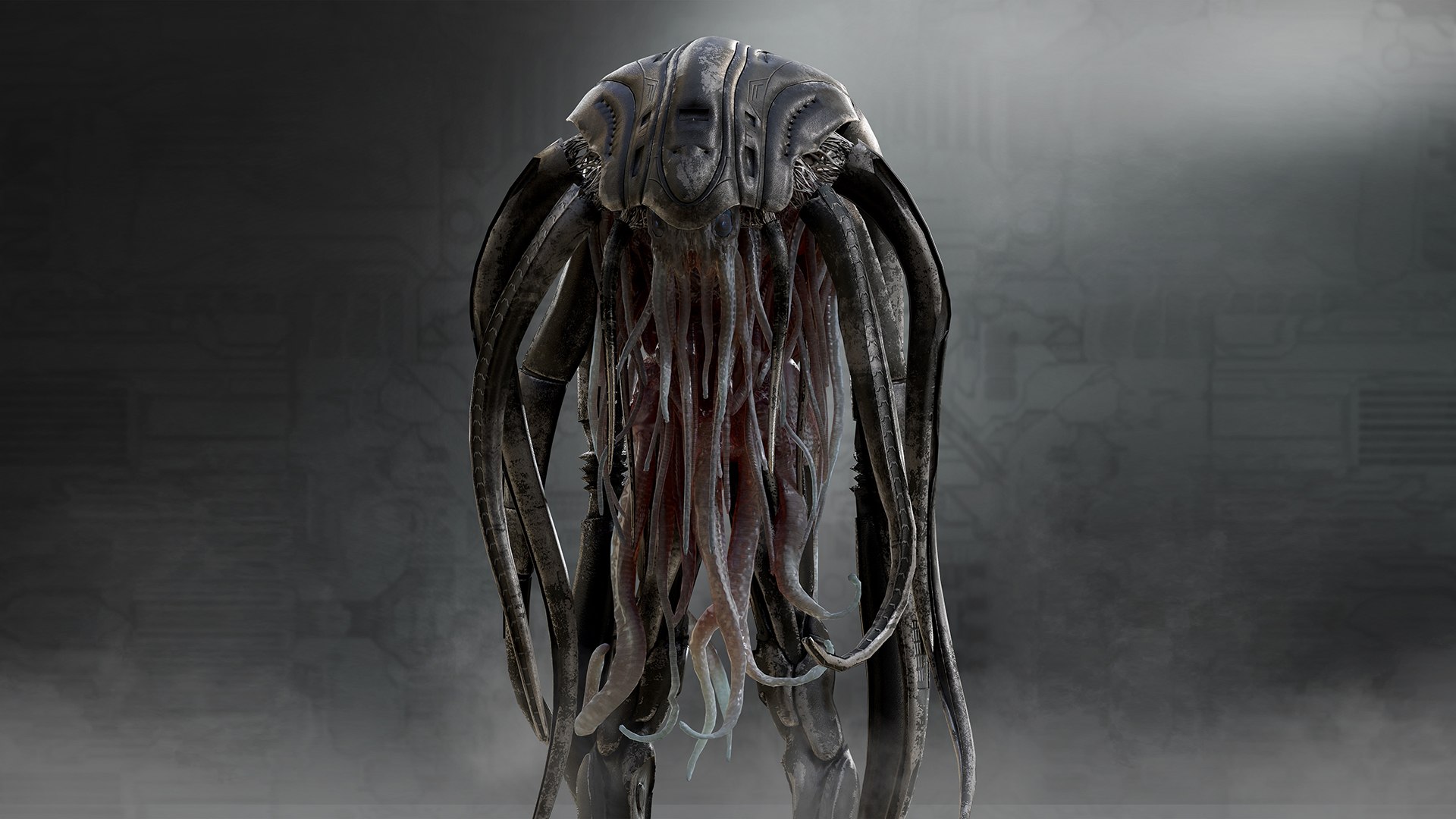 Sci Fi Alien Octopus 3D Model - TurboSquid 2381875