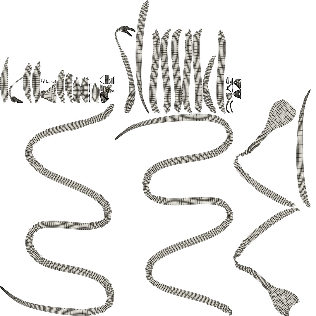 3D King Cobra Gold Snake Model - TurboSquid 2146720