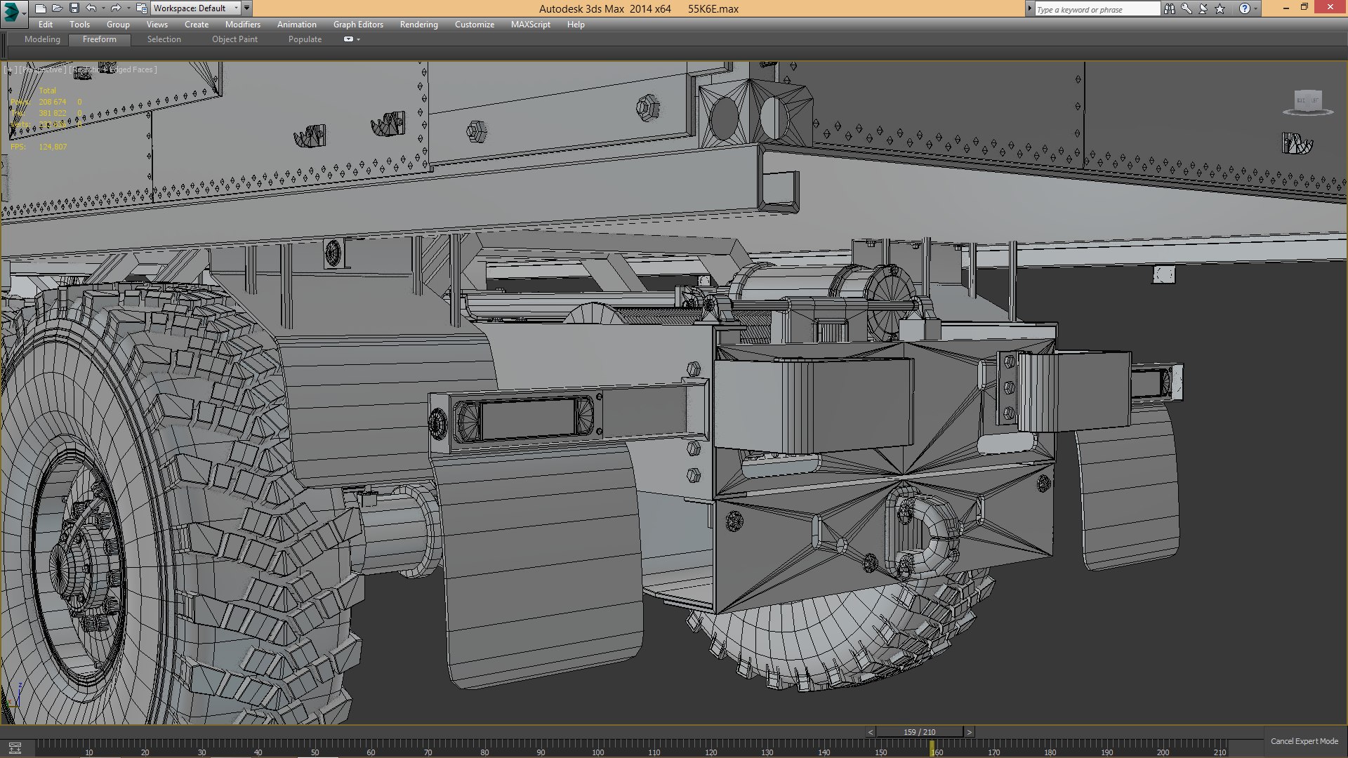 3d S-400 Triumf 55k6e Model