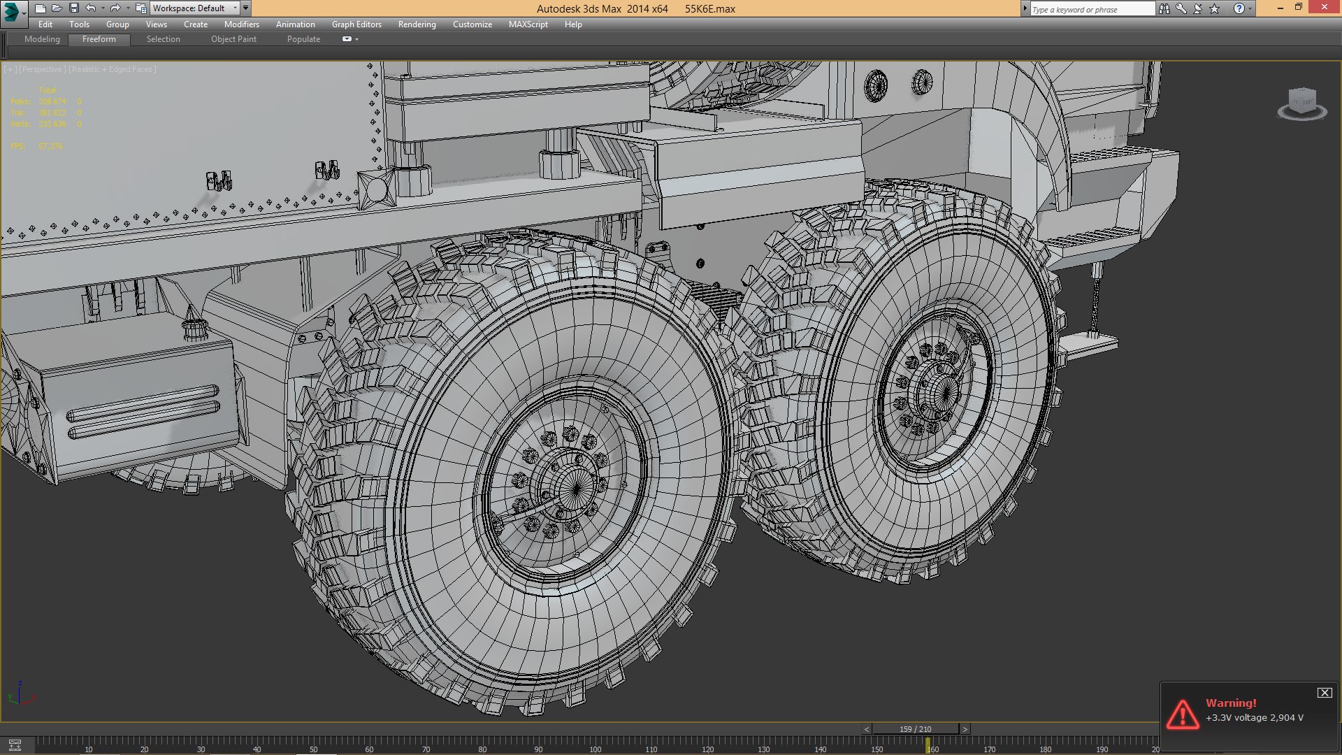 3d S-400 Triumf 55k6e Model