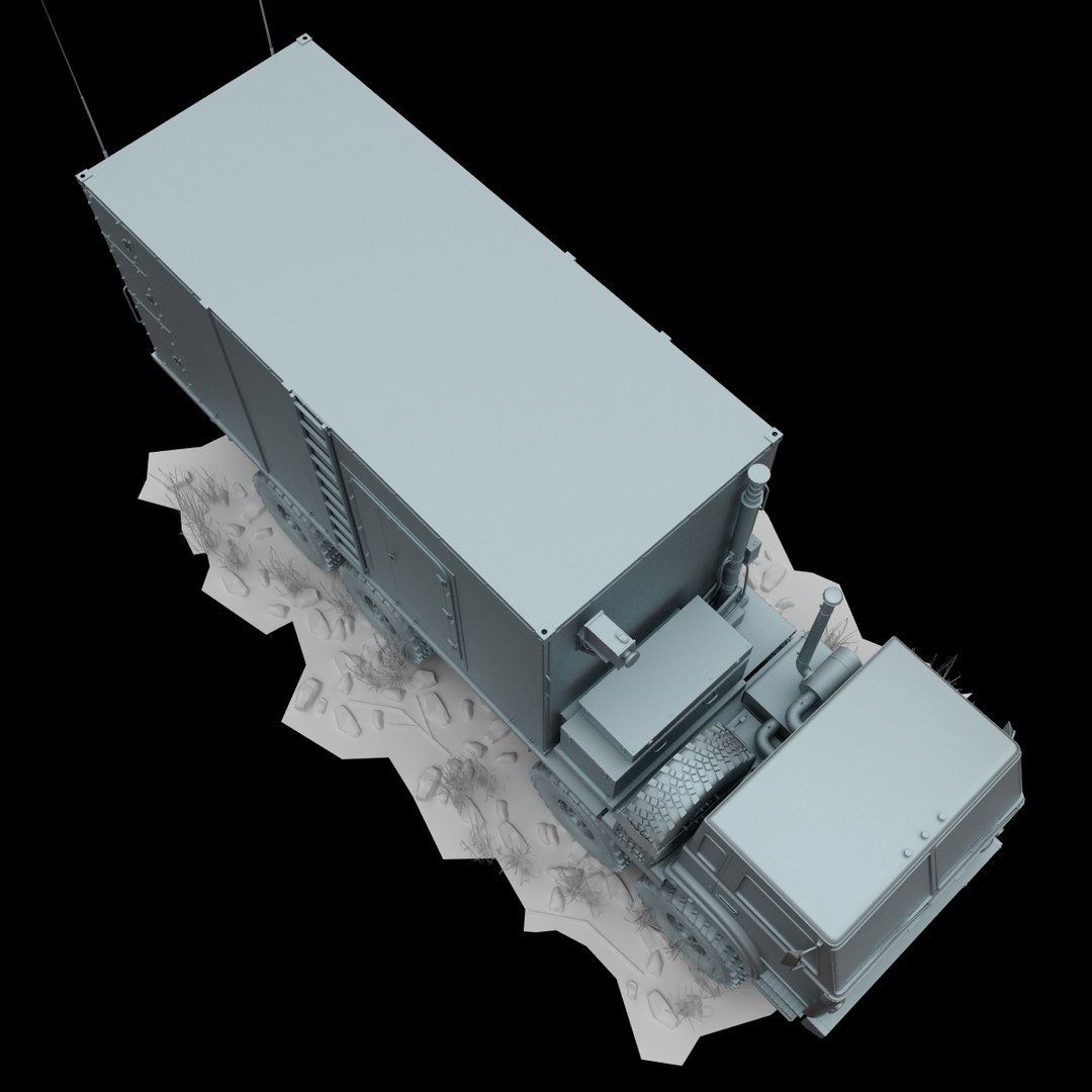 3d S-400 Triumf 55k6e Model