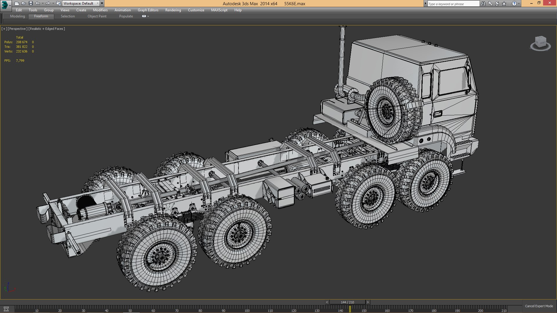 3d s-400 triumf 55k6e model