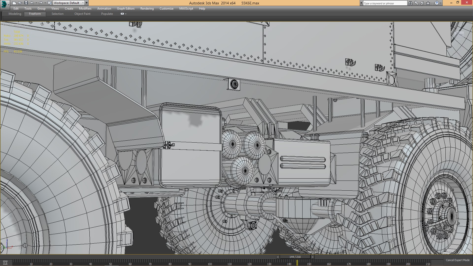 3d s-400 triumf 55k6e model