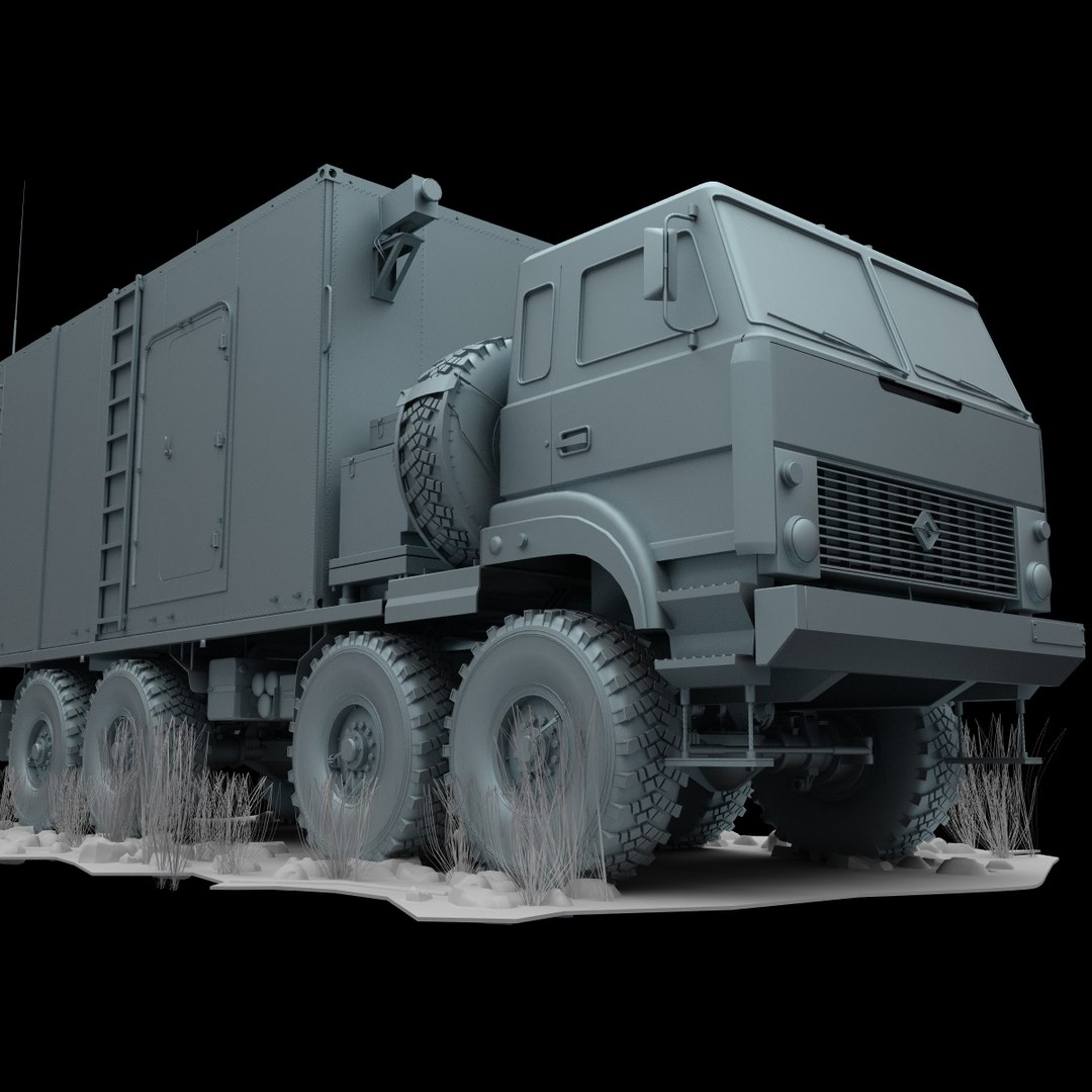 3d S-400 Triumf 55k6e Model