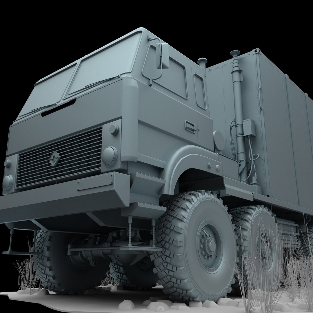 3d S-400 Triumf 55k6e Model