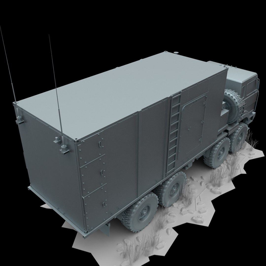 3d S-400 Triumf 55k6e Model
