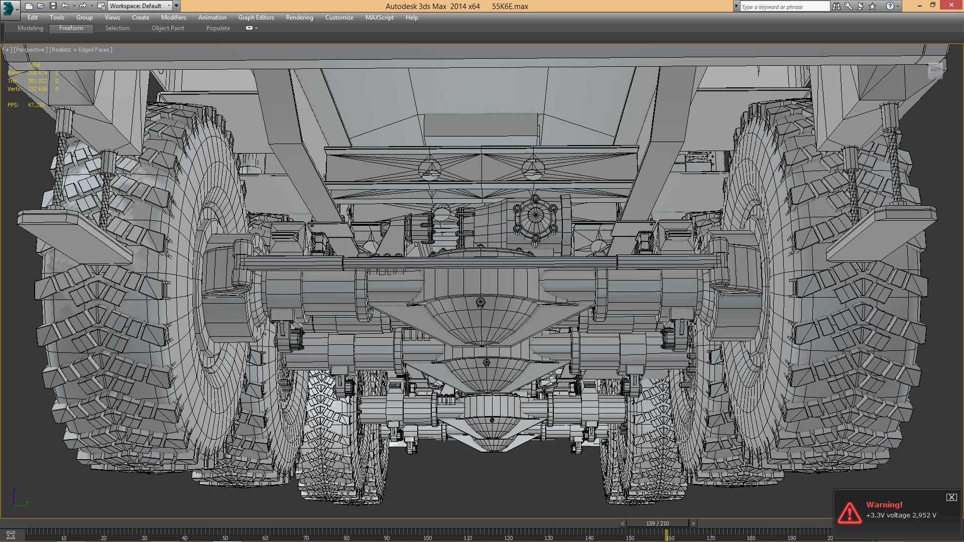 3d S-400 Triumf 55k6e Model