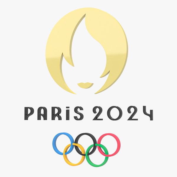 Logotipo 01 dos Jogos Olímpicos de Paris 2024 Modelo 3D - TurboSquid ...