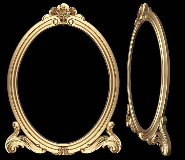 Oval Mirror 3D Models for Download | TurboSquid