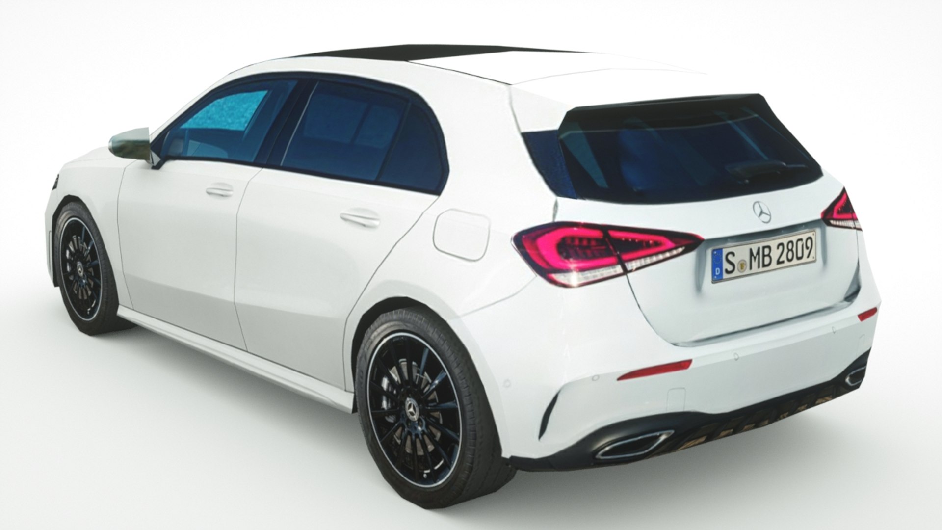 Mercedes-benz A-class 2020 3D - TurboSquid 1448597