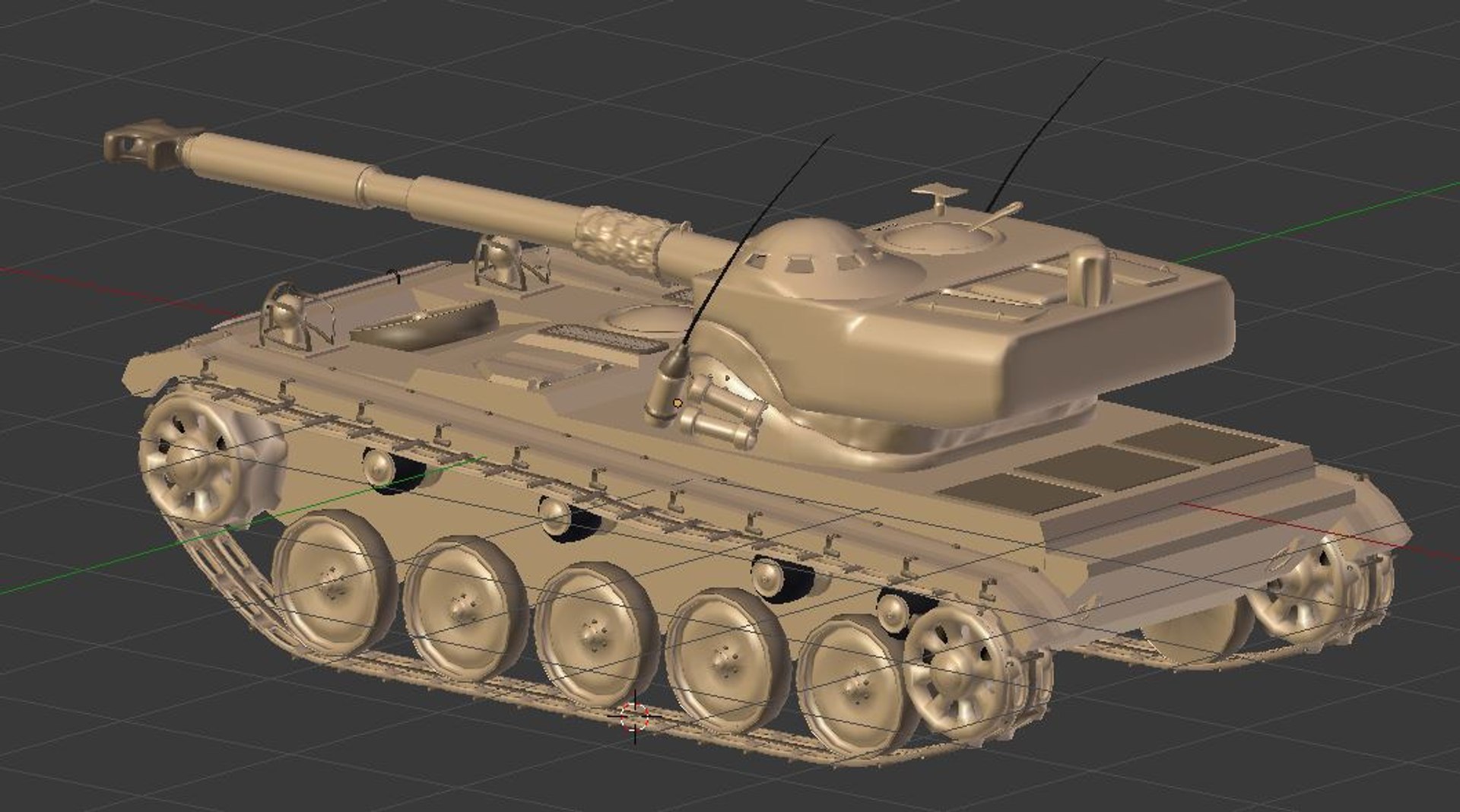 Tank Amx-13 105mm Obj