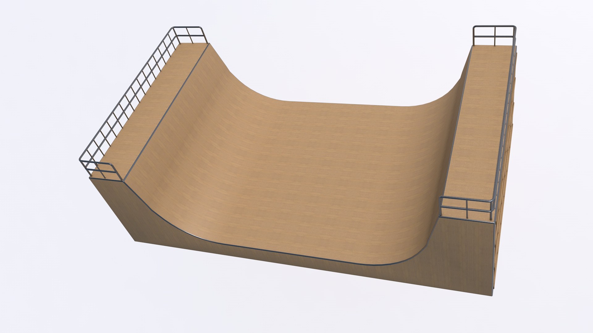 Skatepark Ramp 3D Model - TurboSquid 1912397