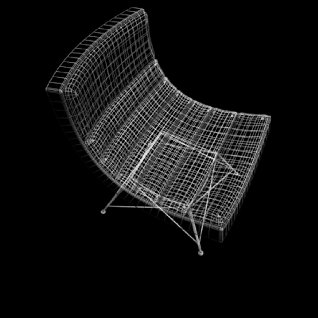 Modern Lounge Chair - Dwg