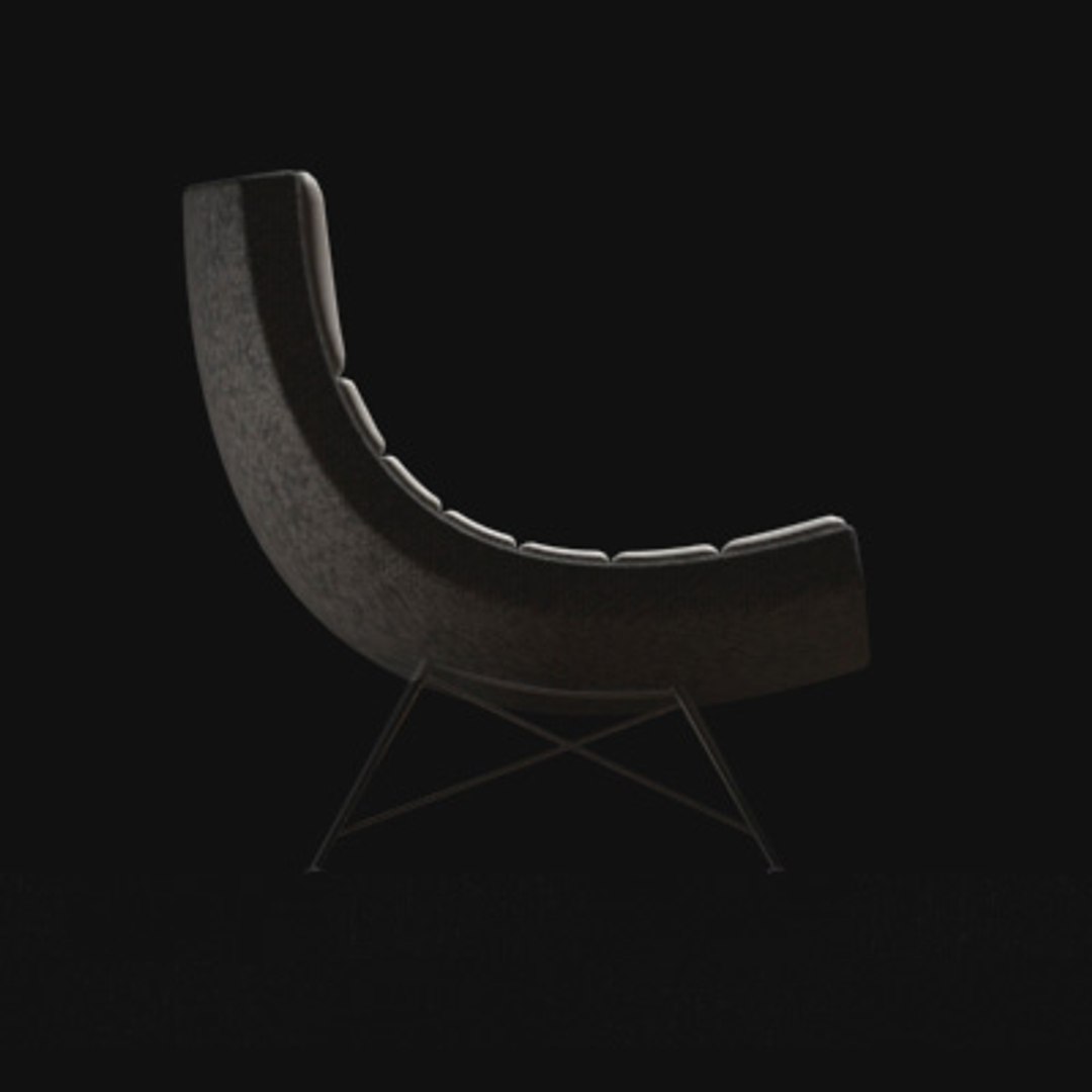 Modern Lounge Chair - Dwg