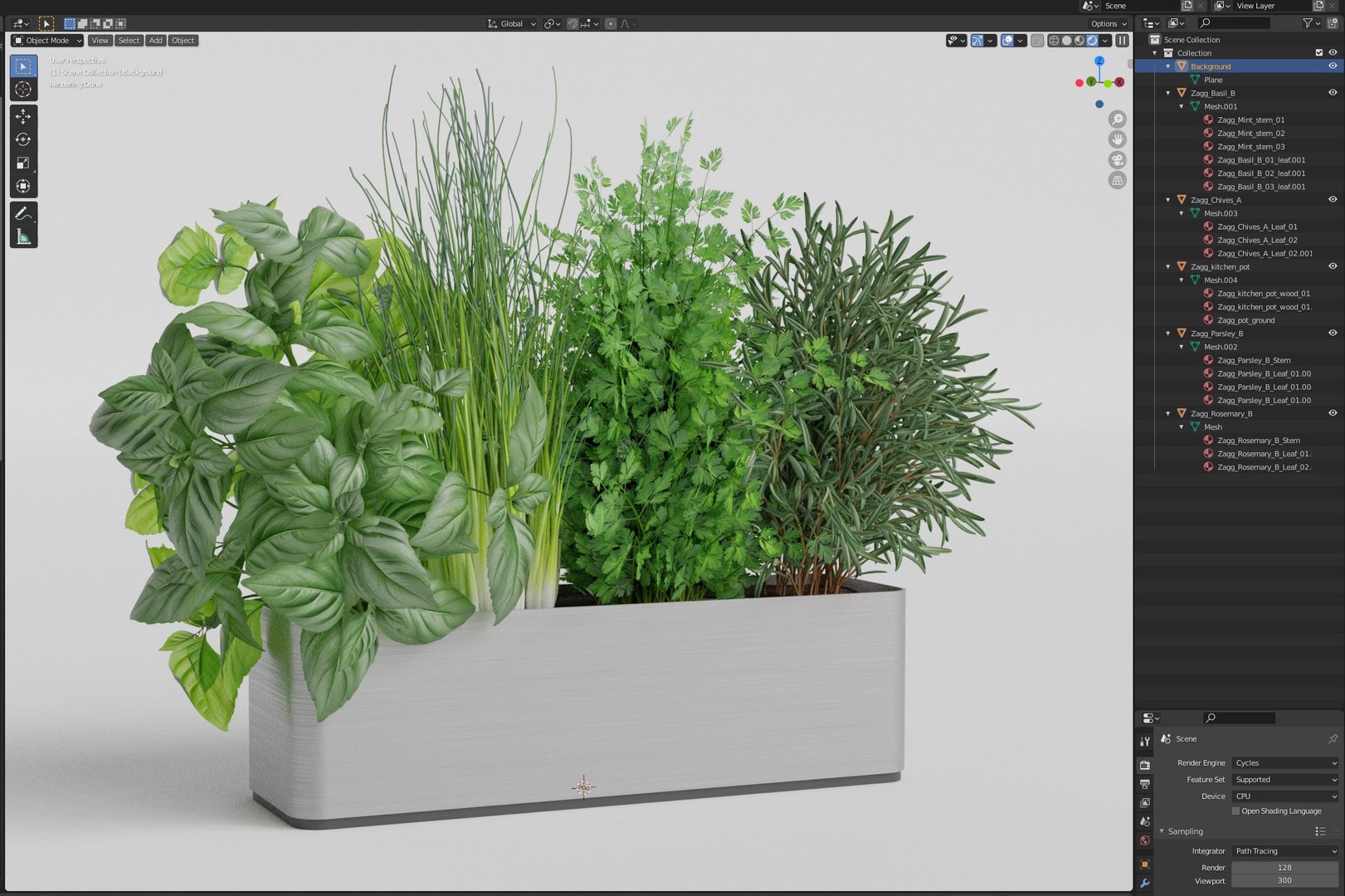 3D Model Plants Collection 1182 - TurboSquid 2296011