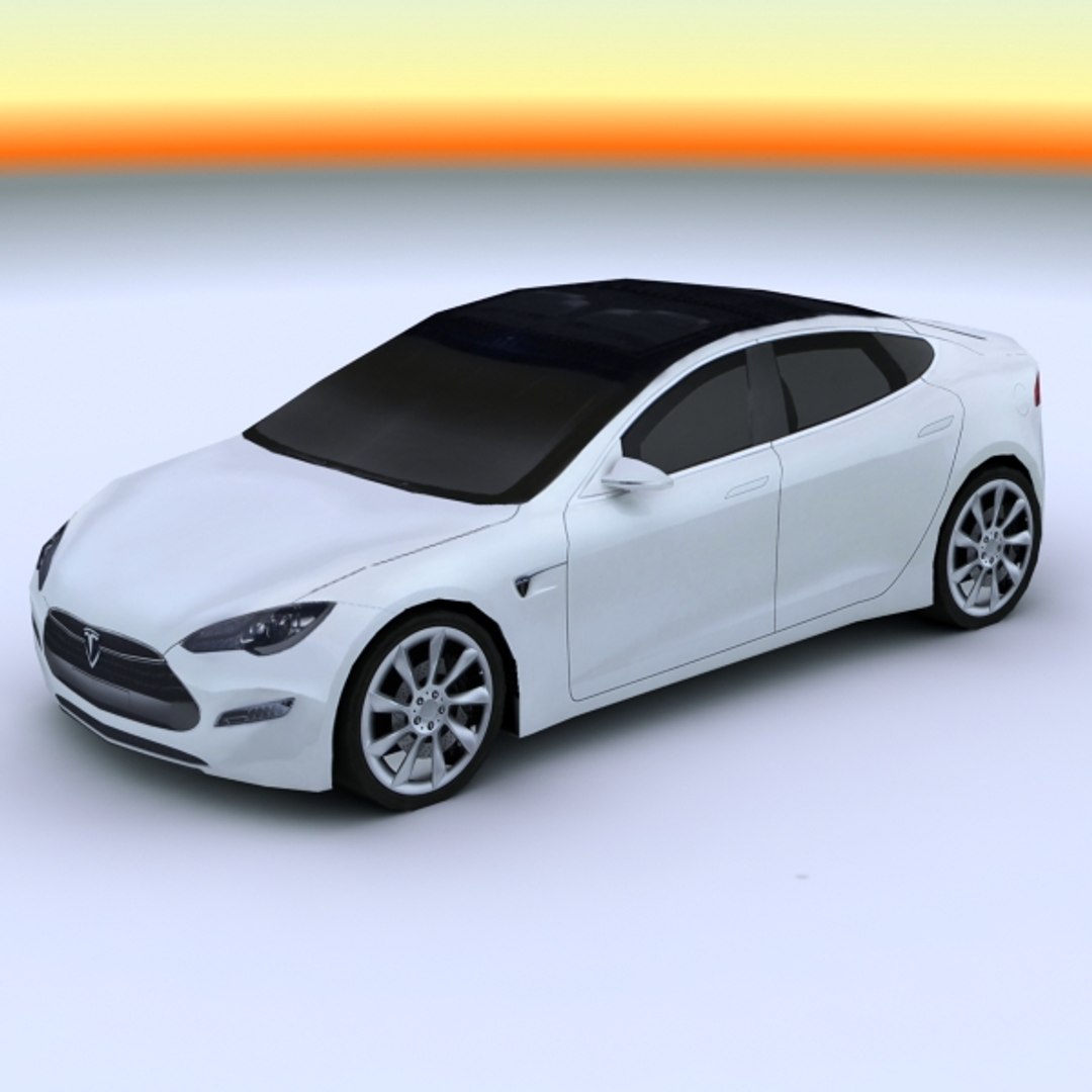 2011 Tesla S 3d Model