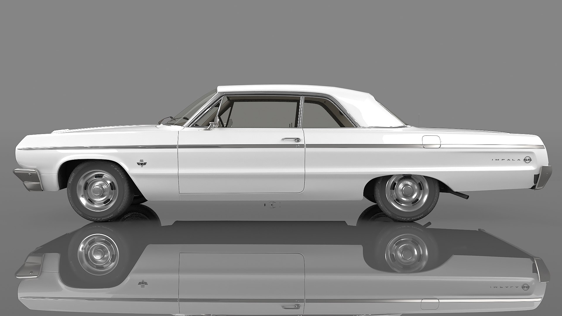 1964 Chevrolet Impala SS 409 3D Model - TurboSquid 1957141