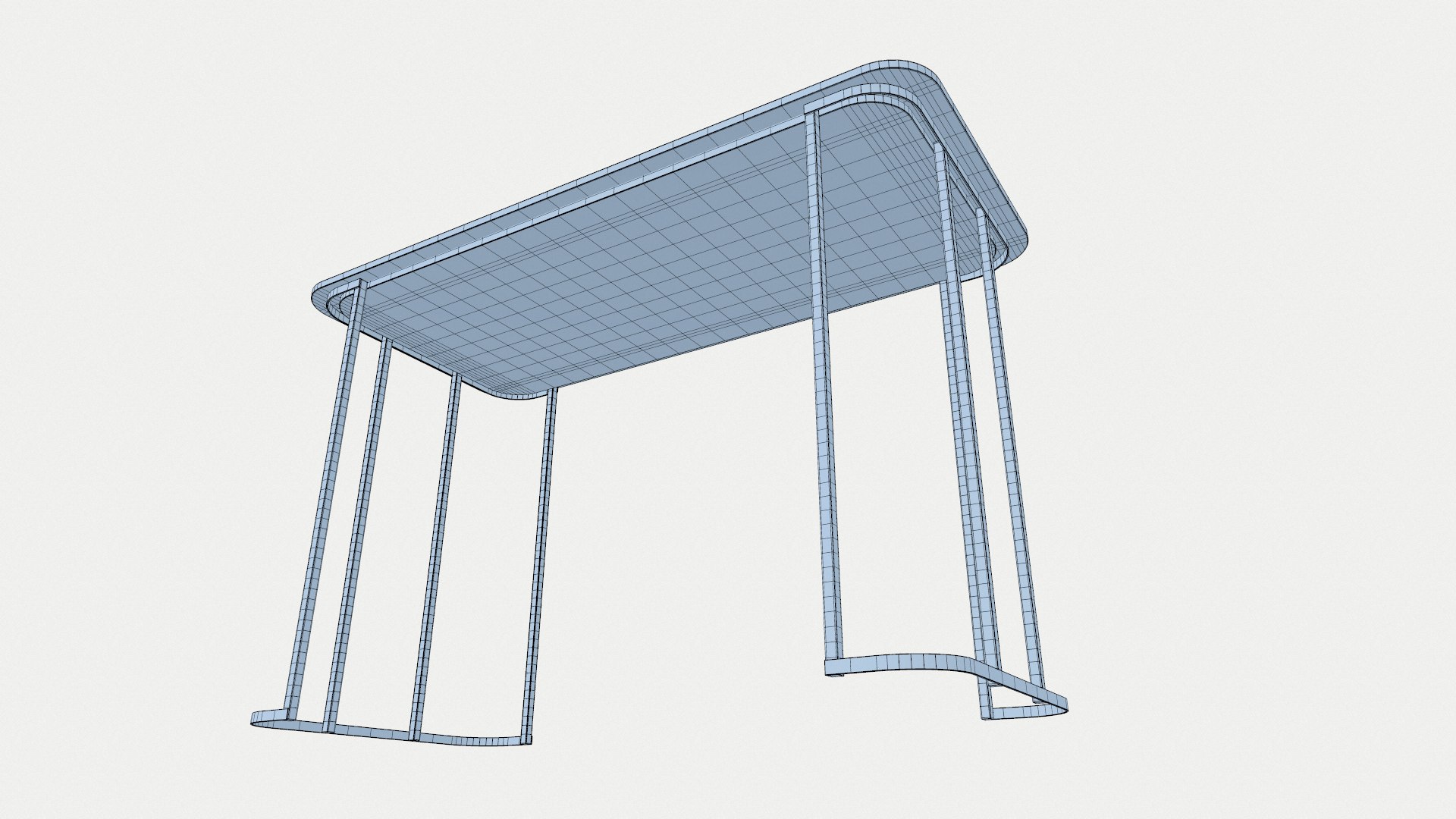 Minimalistic table 3D model - TurboSquid 1262053