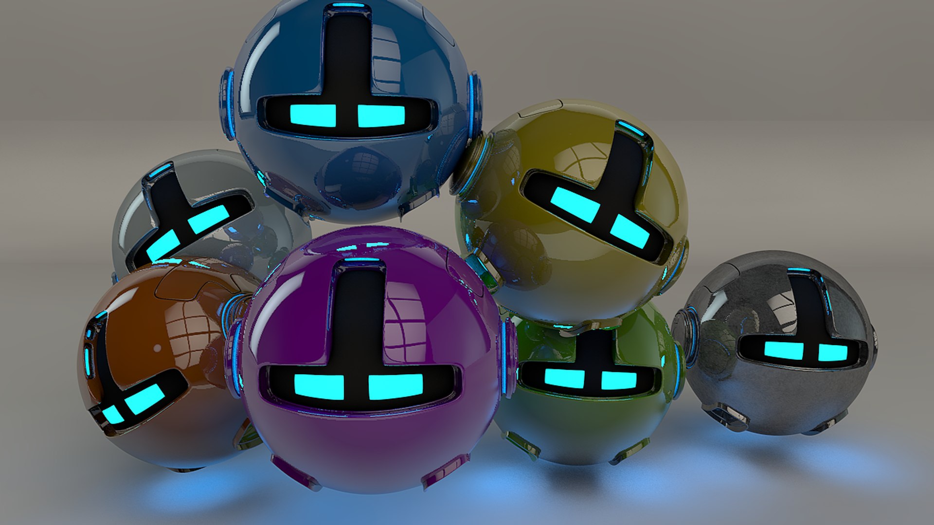 Robotic Pod 3d Model