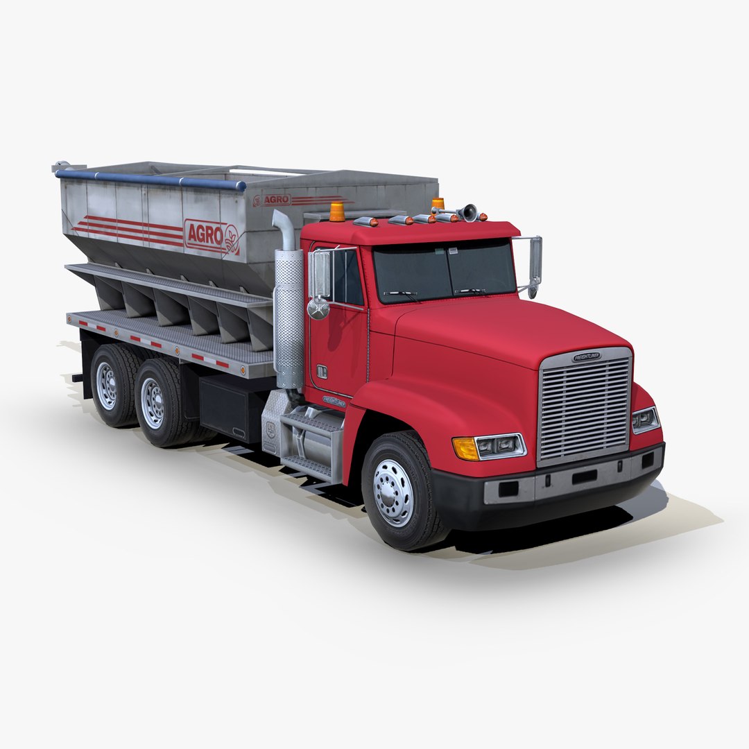 Freightliner FLD 120 2000 Fertilizer Tender Truck S02 Model ...
