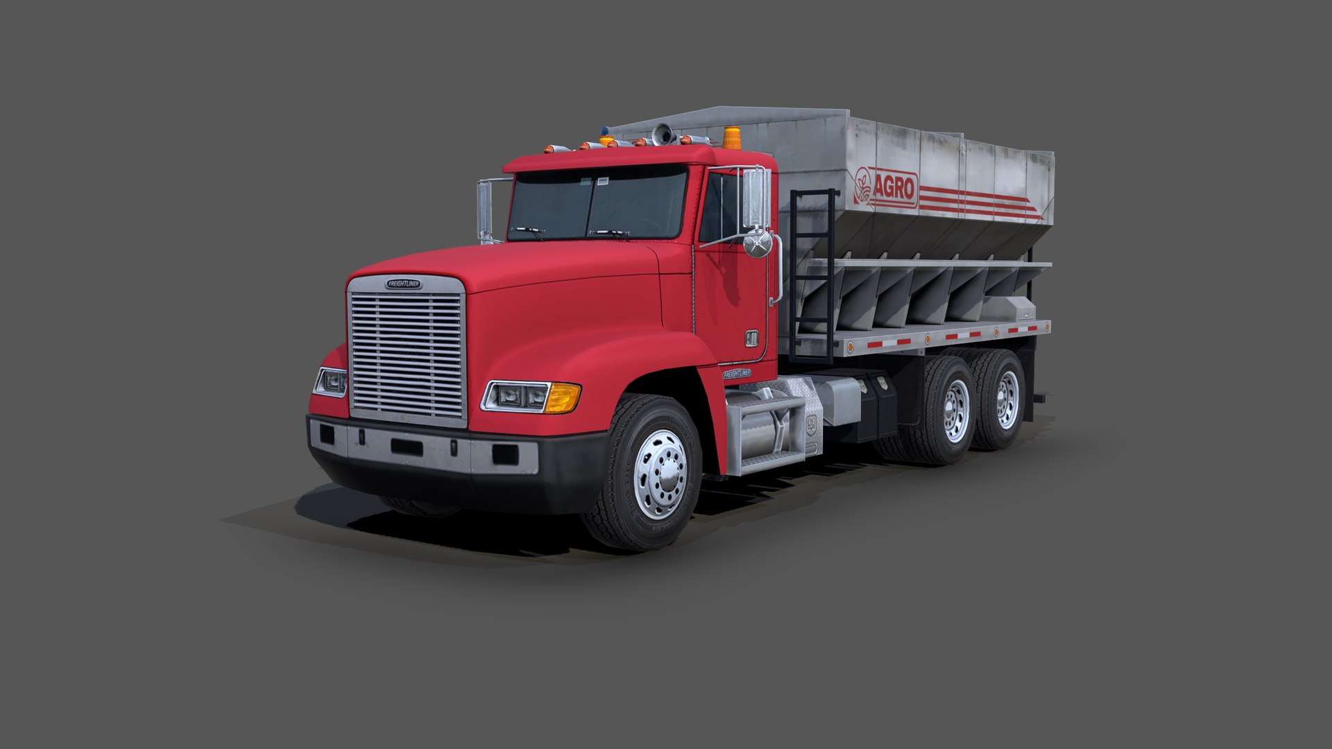 Freightliner FLD 120 2000 Fertilizer Tender Truck S02 Model ...