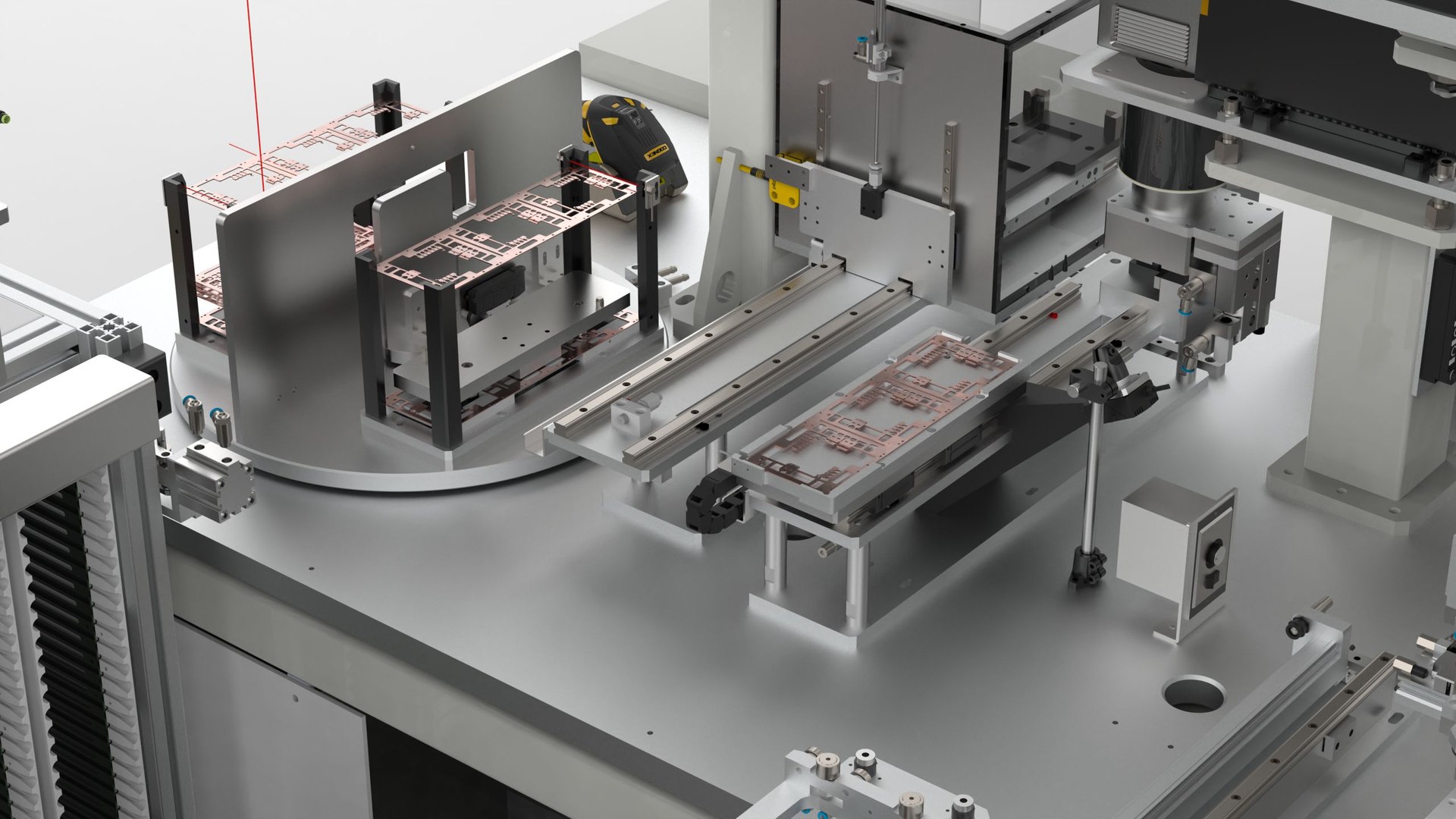 Automatic Loading Unloading And Laser Marking ECU Machine Model - TurboSquid 1927260