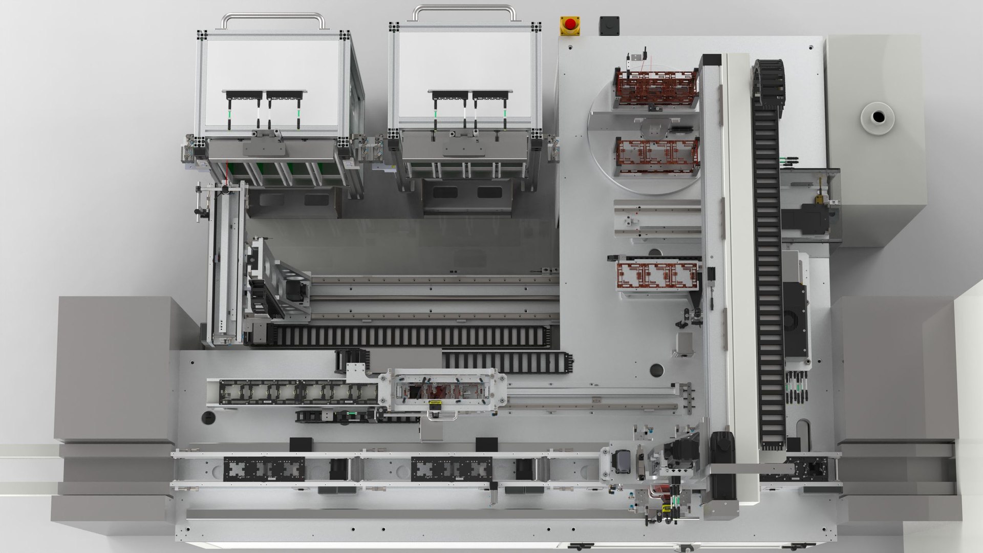Automatic Loading Unloading And Laser Marking ECU Machine Model ...