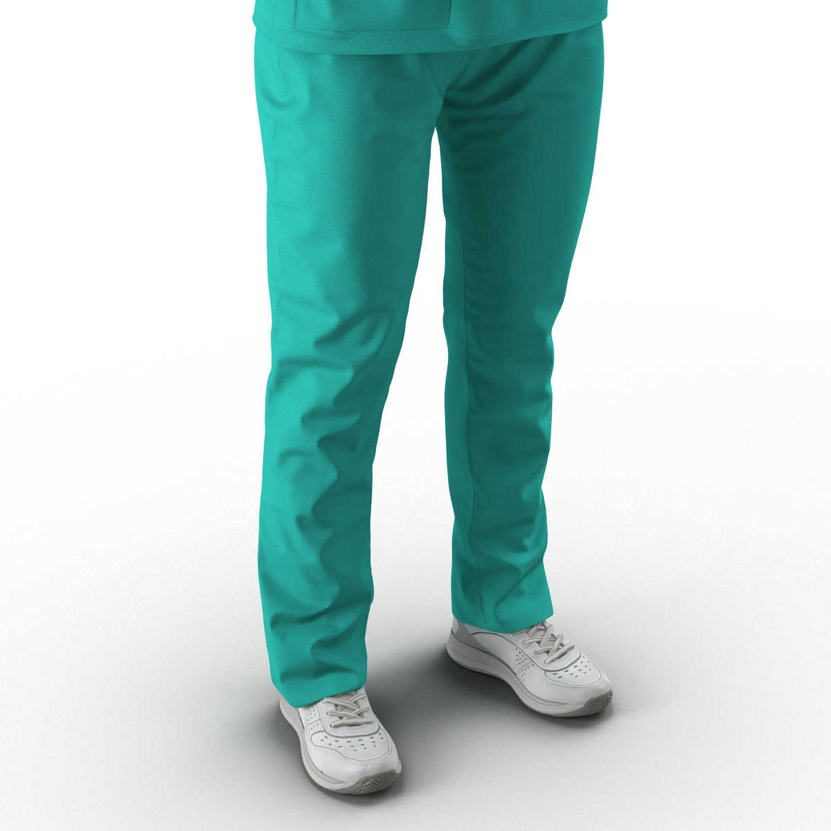 female doctors modeled surgeon 3d model