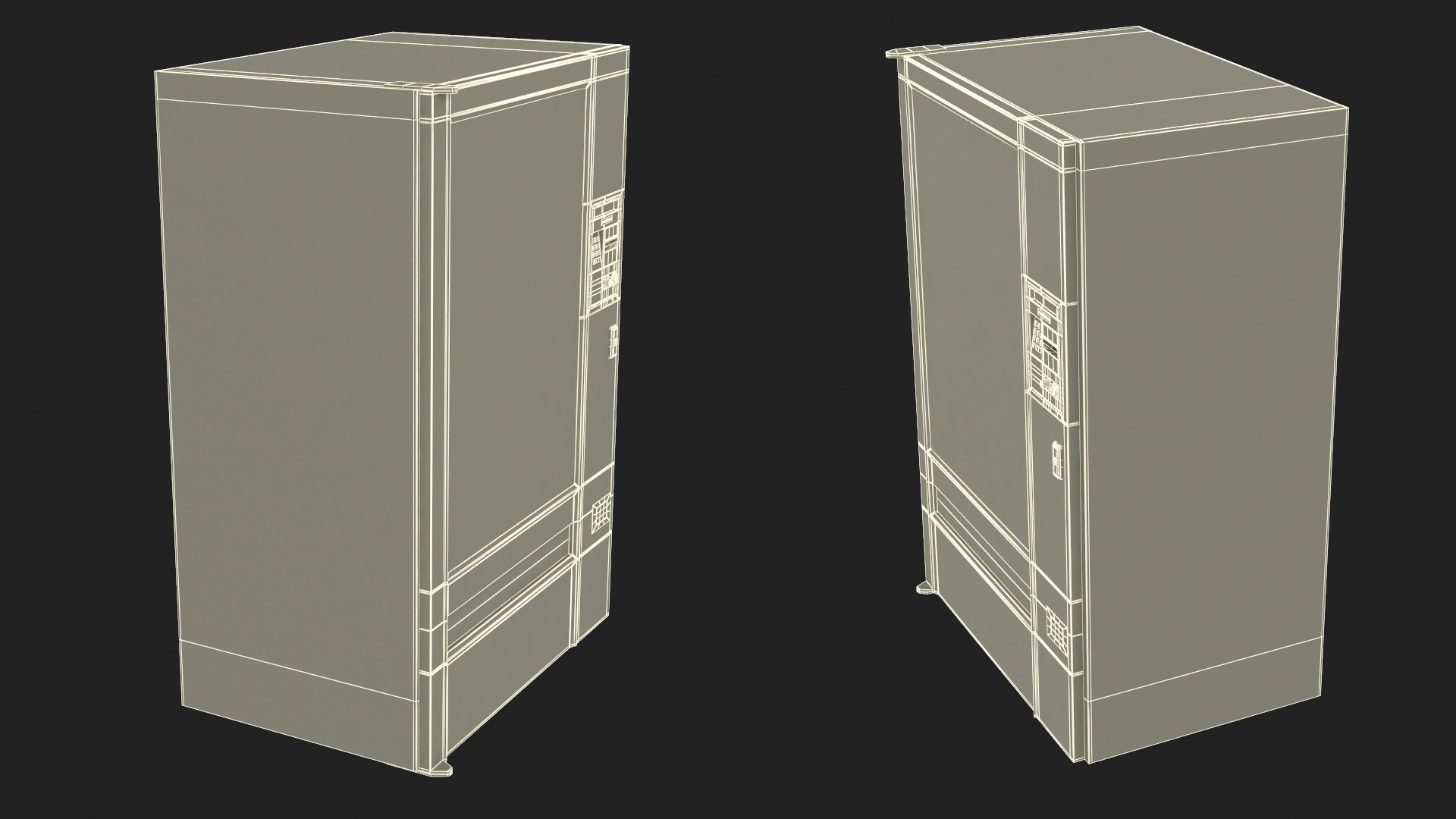 Snack Vending Machine 3D Model - TurboSquid 2140962