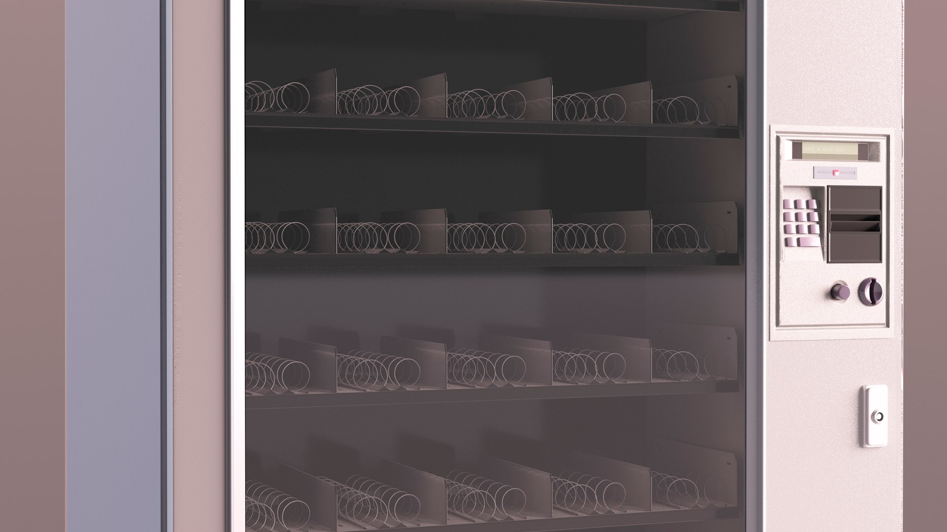 Snack Vending Machine 3D Model - TurboSquid 2140962