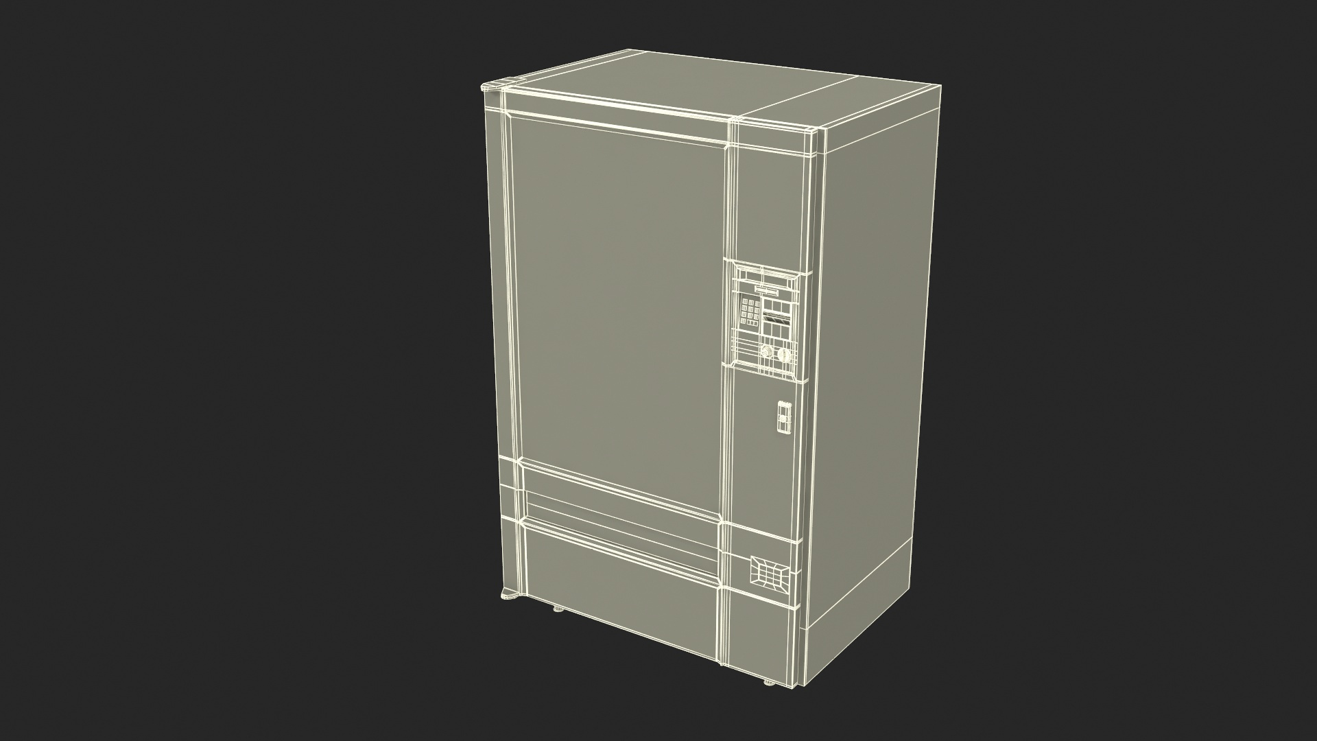 Snack Vending Machine 3D Model - TurboSquid 2140962